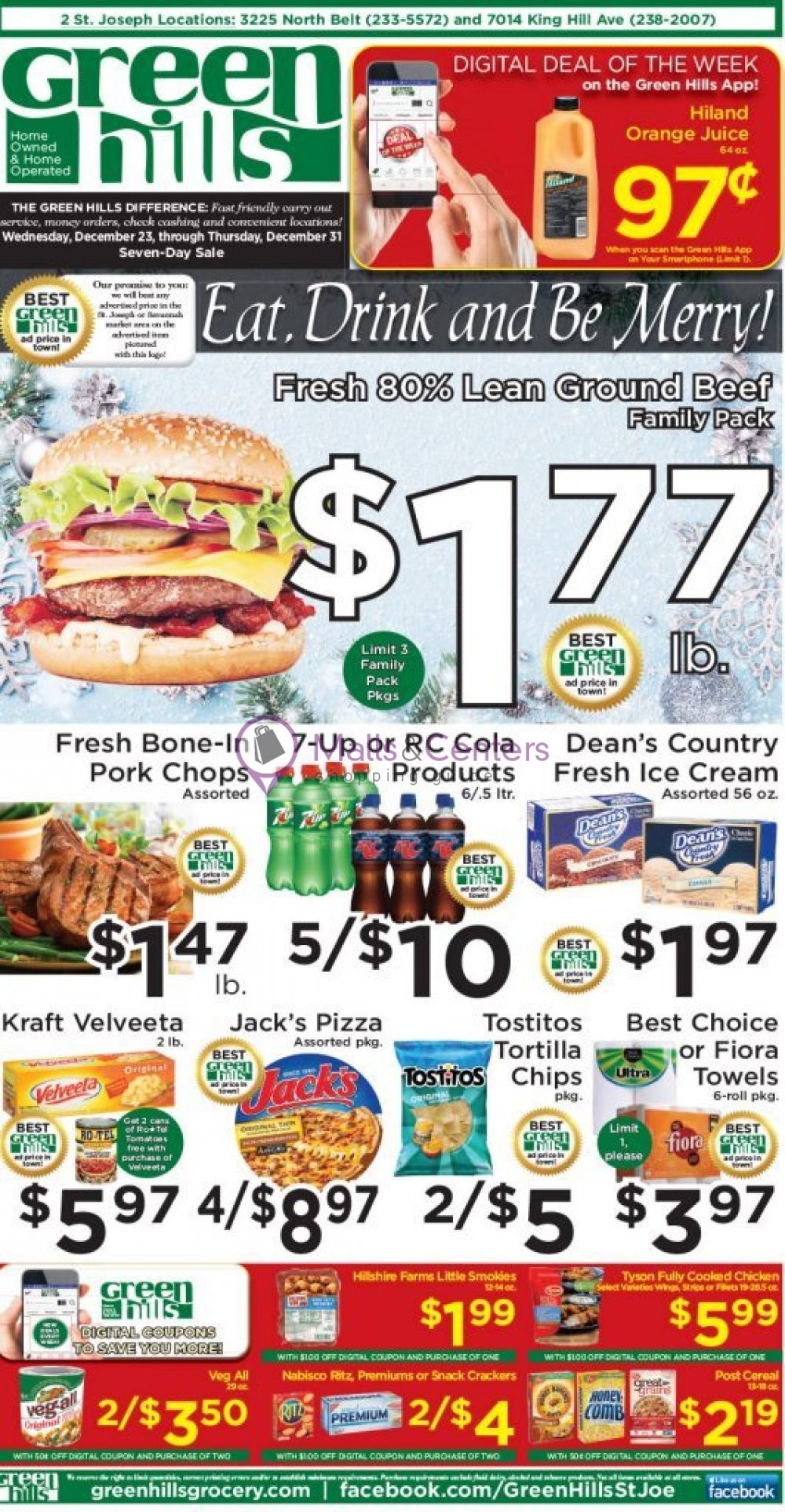 Green Hills Grocery Weekly Ad - sales & flyers specials - MallsCenters