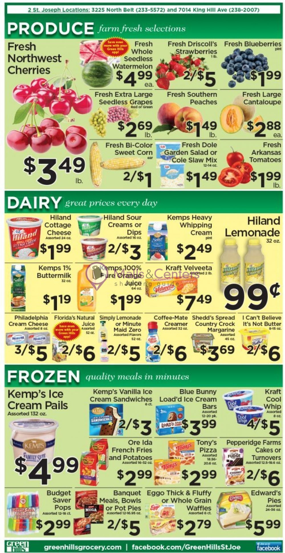 Green Hills Grocery Weekly Ad - sales & flyers specials - MallsCenters