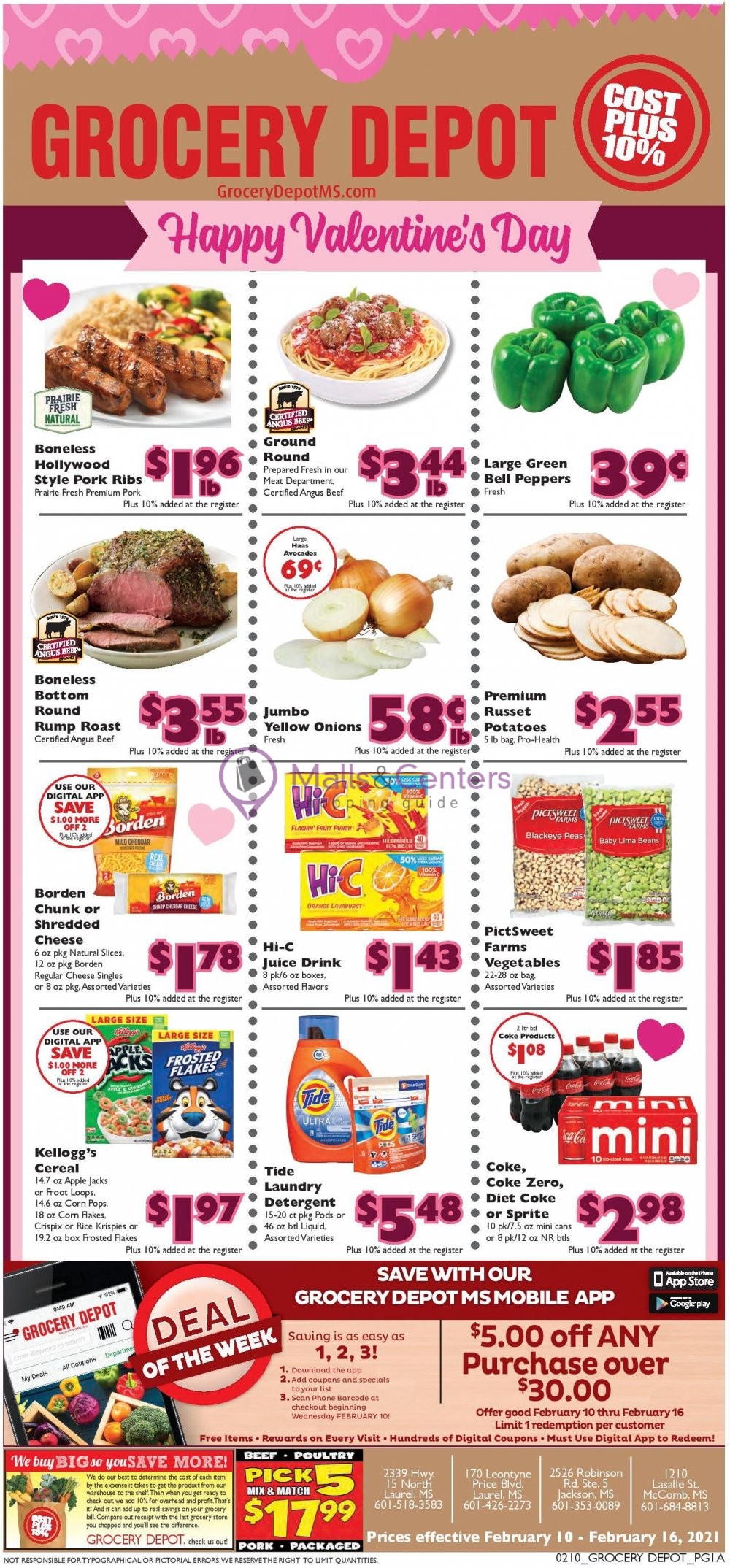 Grocery Depot Weekly Ad - sales & flyers specials - MallsCenters