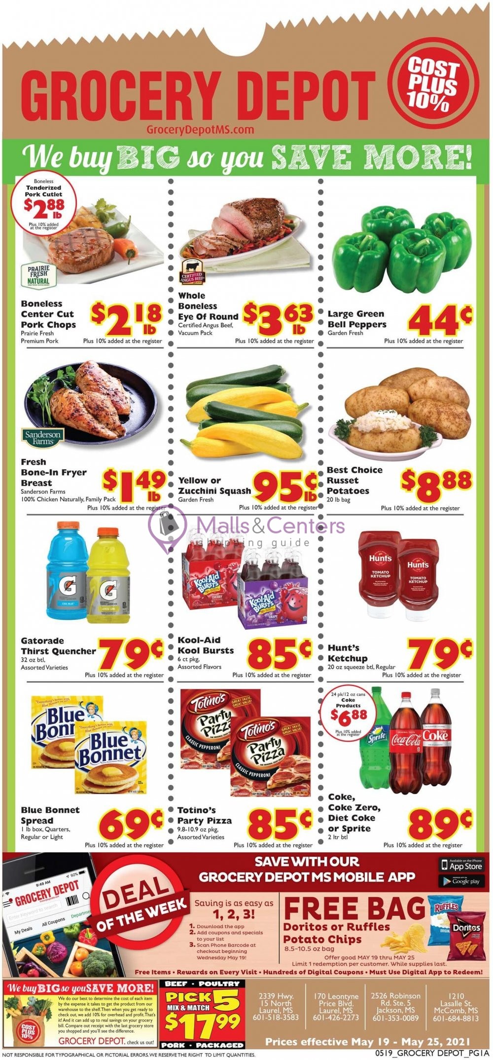 Grocery Depot Weekly Ad - sales & flyers specials - MallsCenters