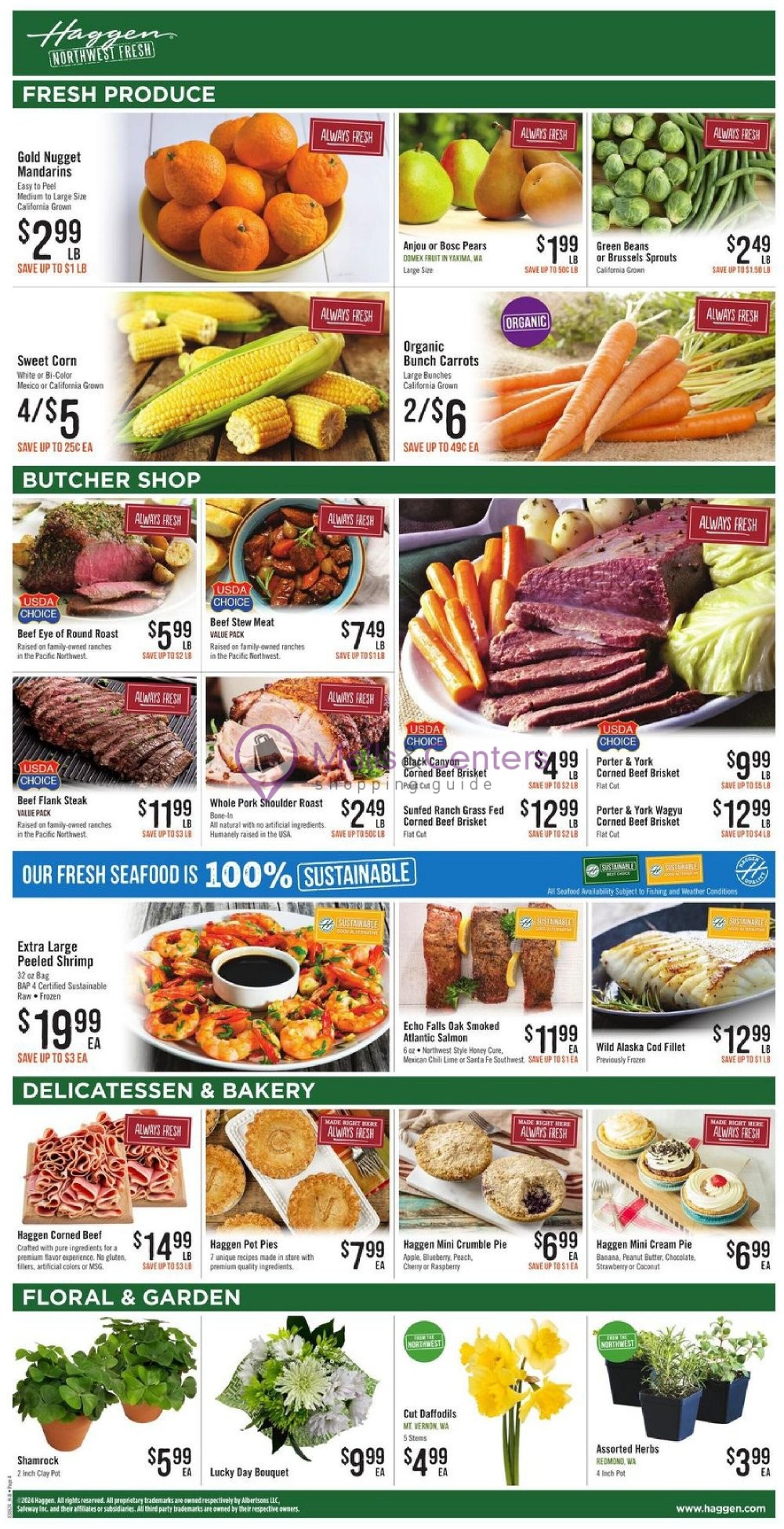 Haggen Weekly ad valid from 03/06/2024 to 03/19/2024 - MallsCenters