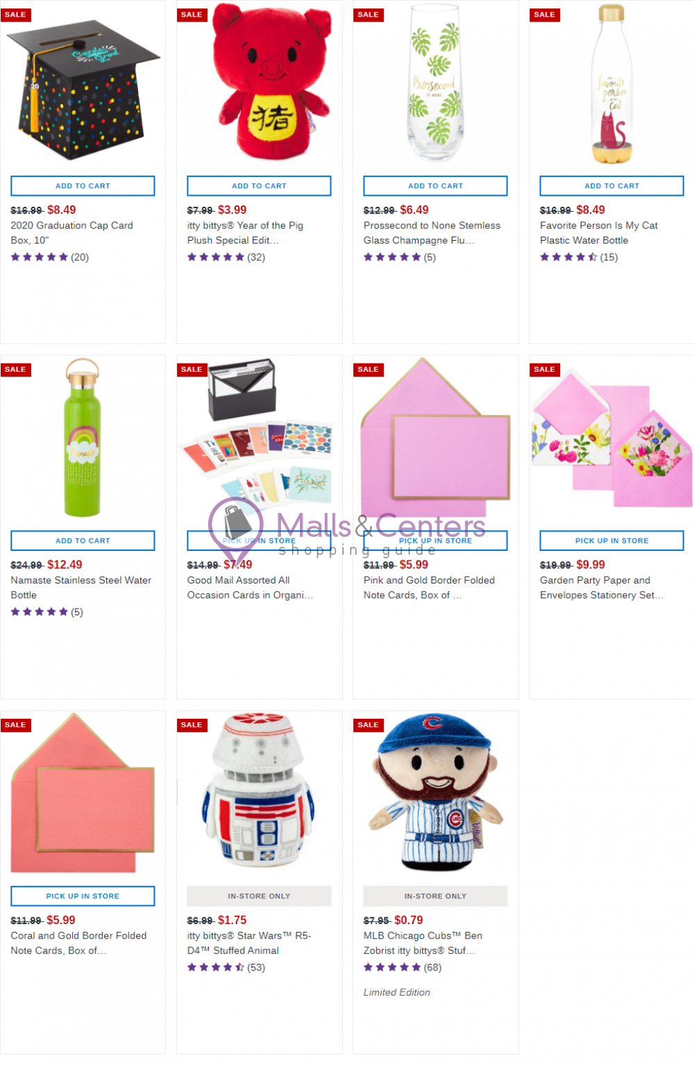 Hallmark Weekly Ad - sales & flyers specials - MallsCenters