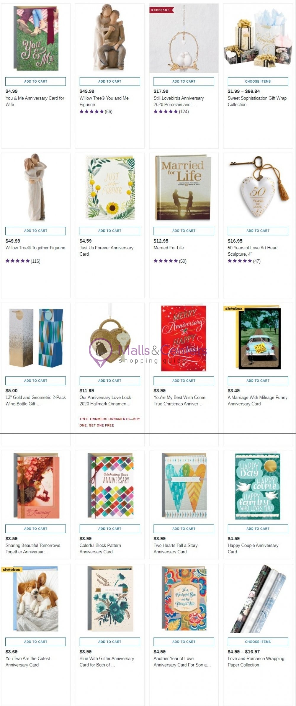 Hallmark Weekly Ad - sales & flyers specials - MallsCenters