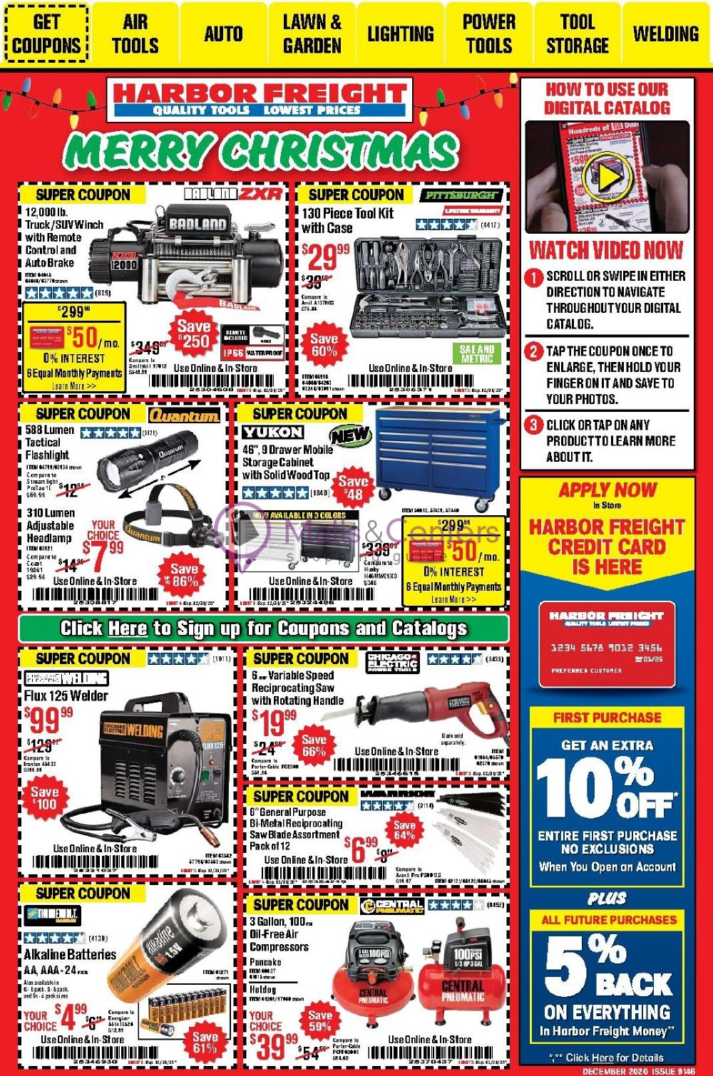 Harbor Freight Tools Weekly Ad - sales & flyers specials - MallsCenters