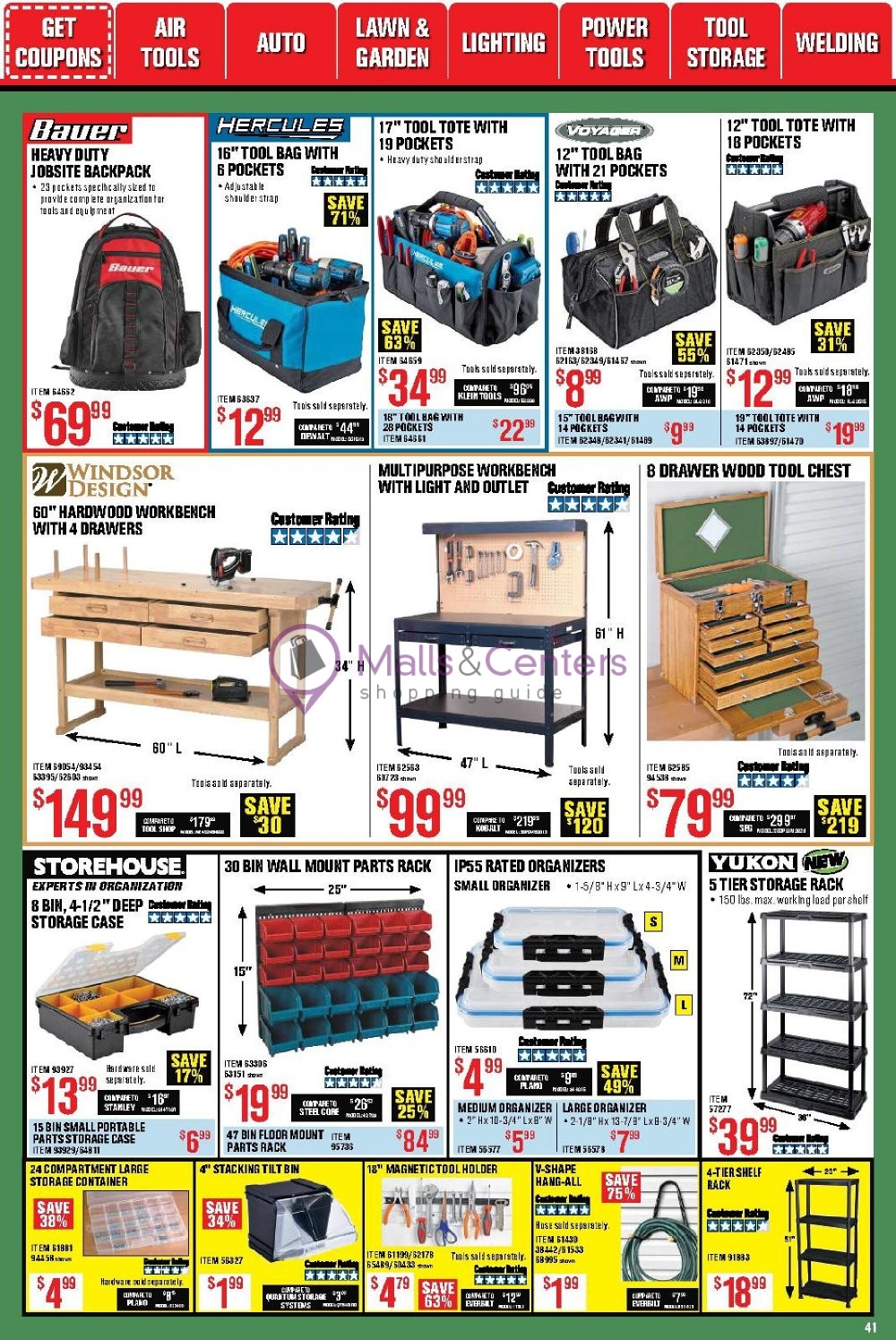 Harbor Freight Tools Weekly Ad - sales & flyers specials - MallsCenters