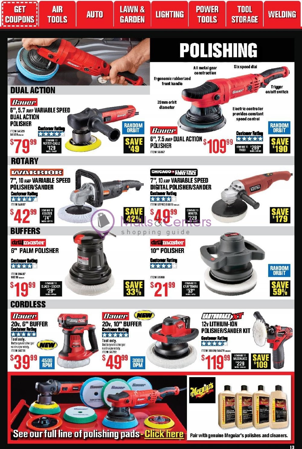 Harbor Freight Tools Weekly Ad - sales & flyers specials - MallsCenters
