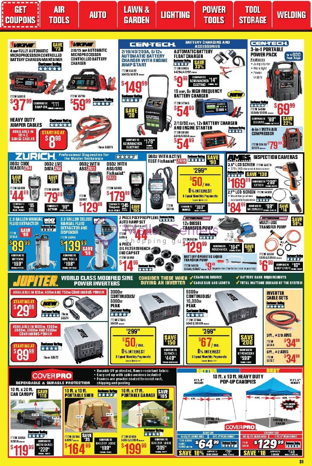 Harbor Freight Tools Weekly Ad - sales & flyers specials - MallsCenters