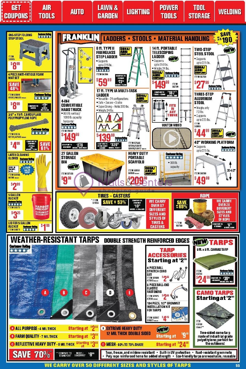 Harbor Freight Tools Weekly Ad - sales & flyers specials - MallsCenters