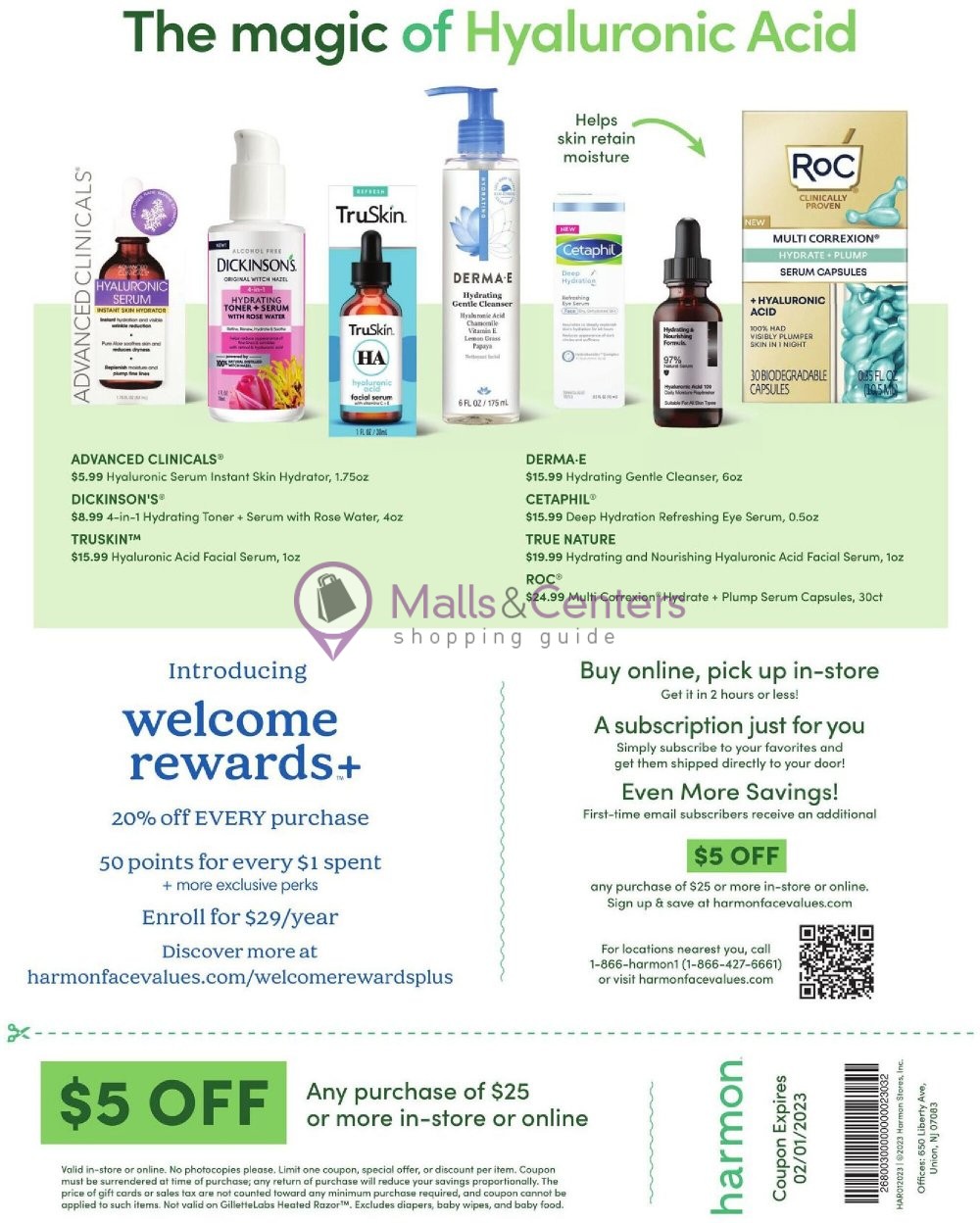 Harmon Face Values Weekly Ad - sales & flyers specials - MallsCenters