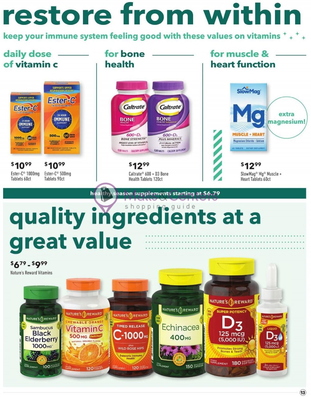 Harmon Face Values Weekly Ad - sales & flyers specials - MallsCenters