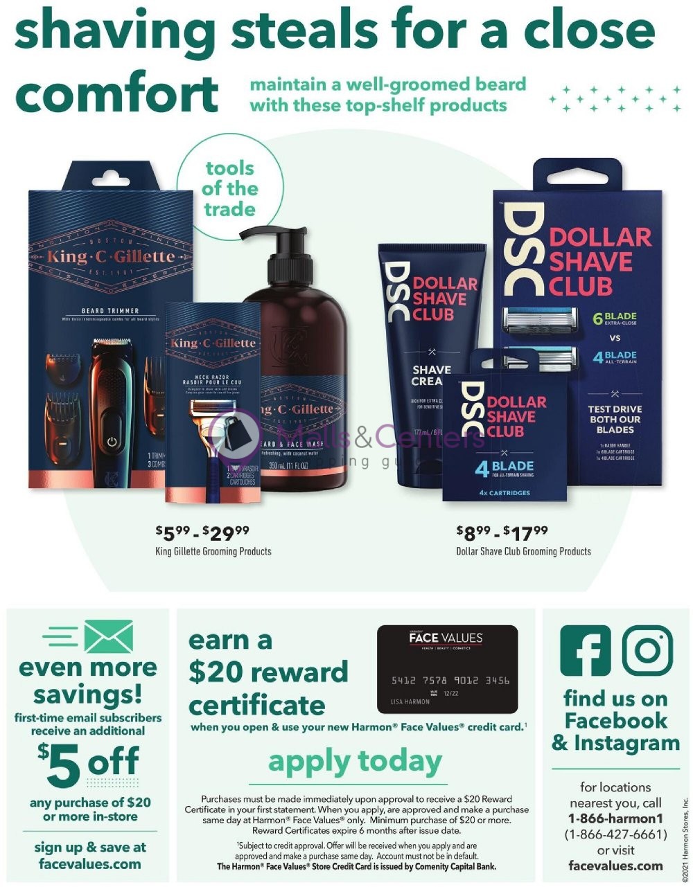 Harmon Face Values Weekly Ad - sales & flyers specials - MallsCenters