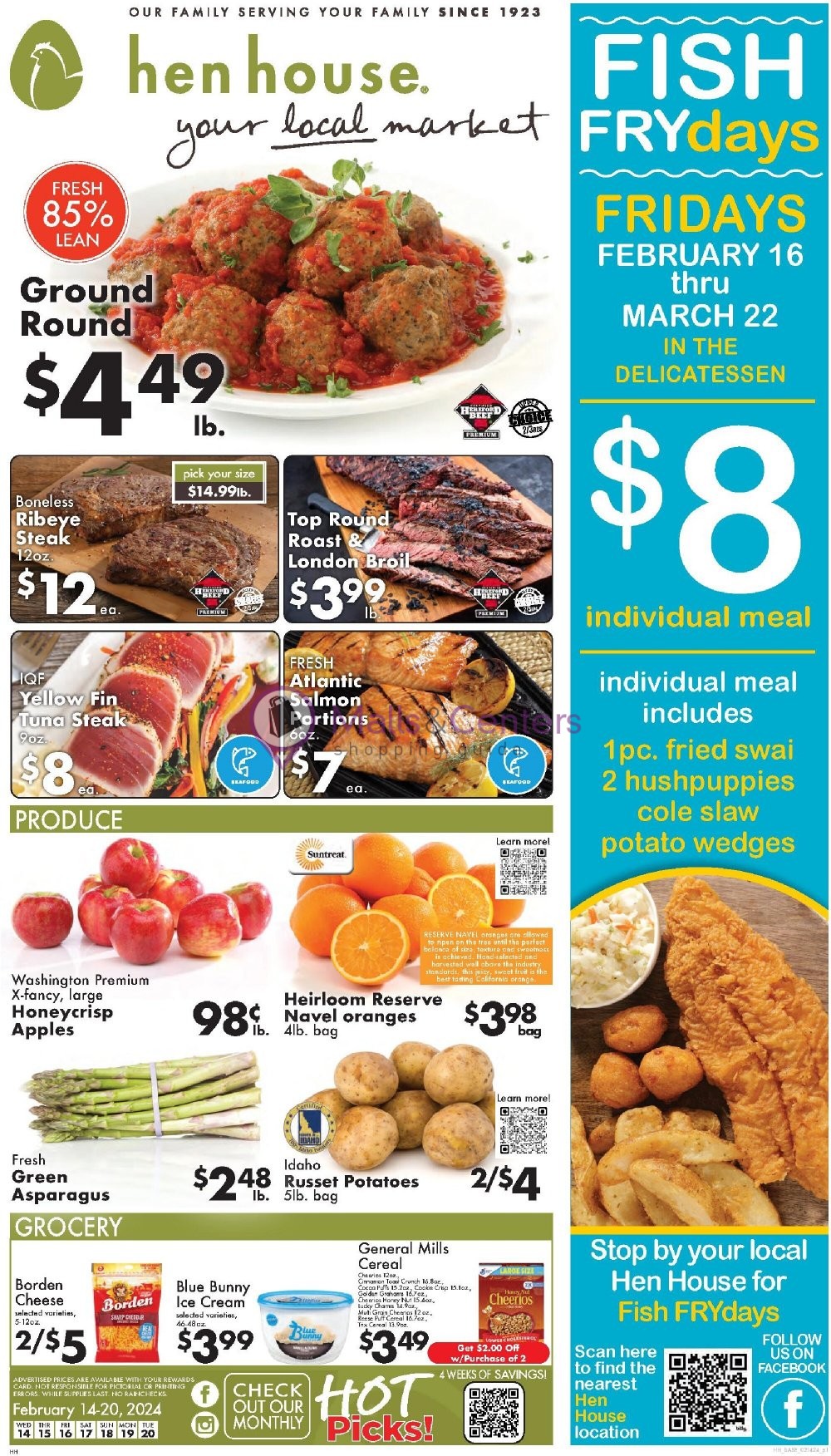 Hen House Weekly Ad, from Wed, 2/14/2024 - sales & flyers specials ...