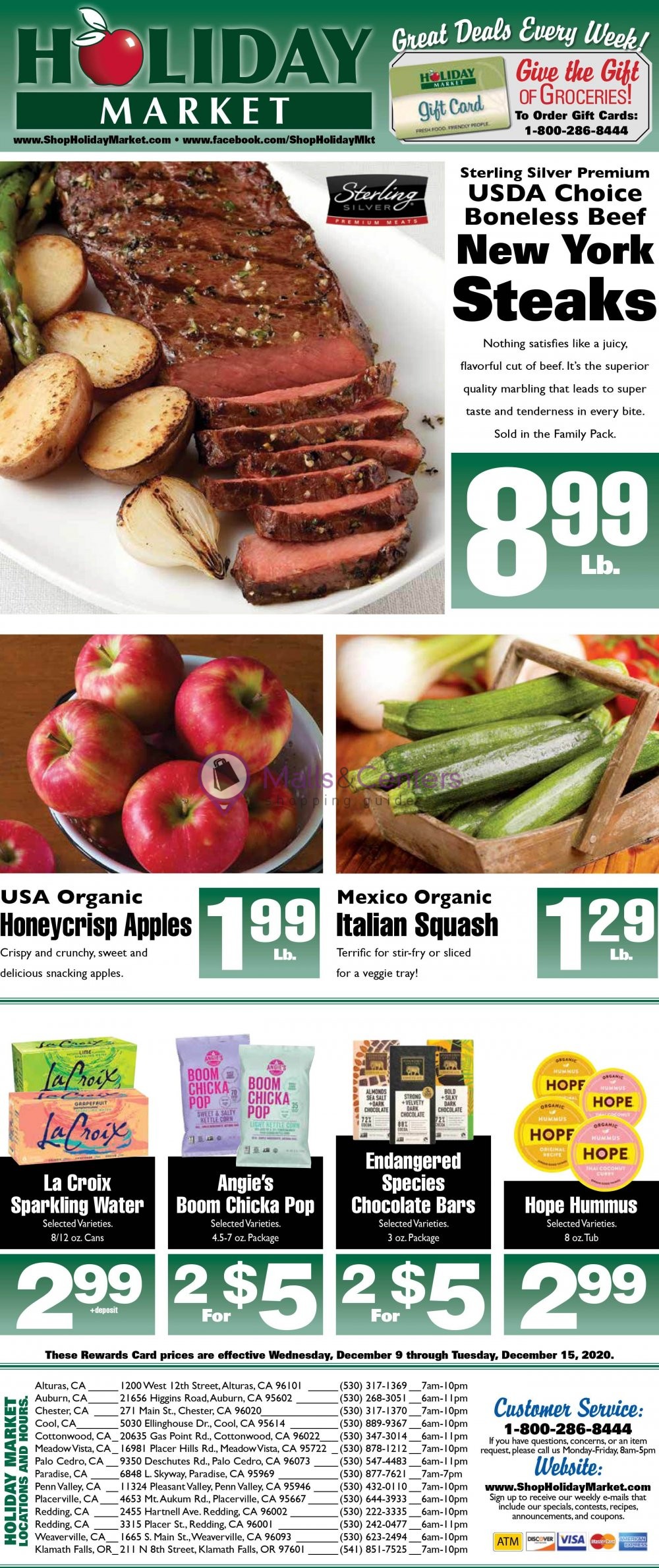 Holiday Market Weekly Ad - sales & flyers specials - MallsCenters