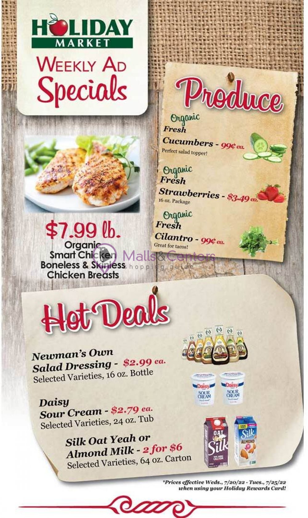 Holiday Market Weekly Ad - sales & flyers specials - MallsCenters