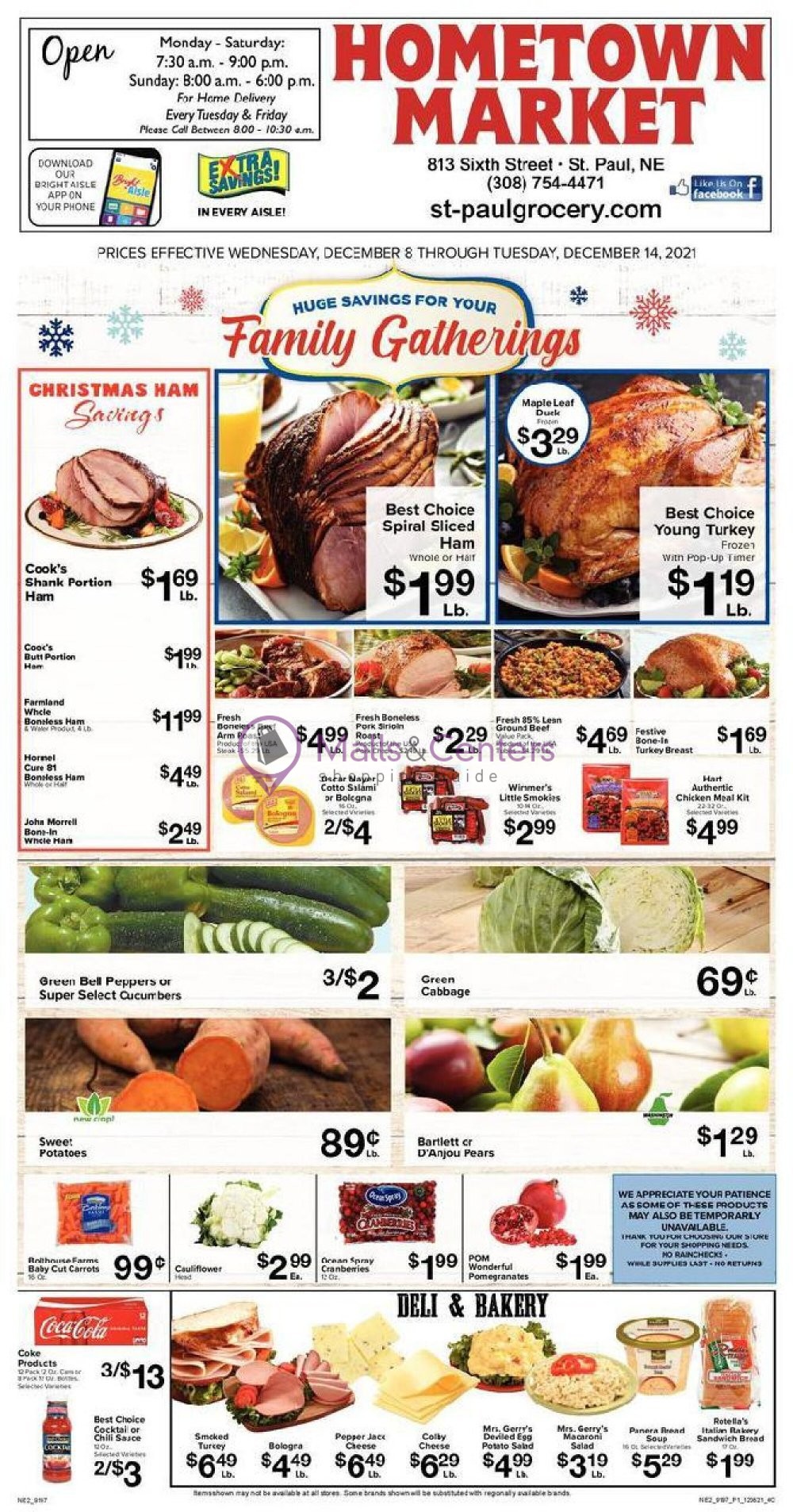 Hometown Market Weekly Ad - sales & flyers specials - MallsCenters