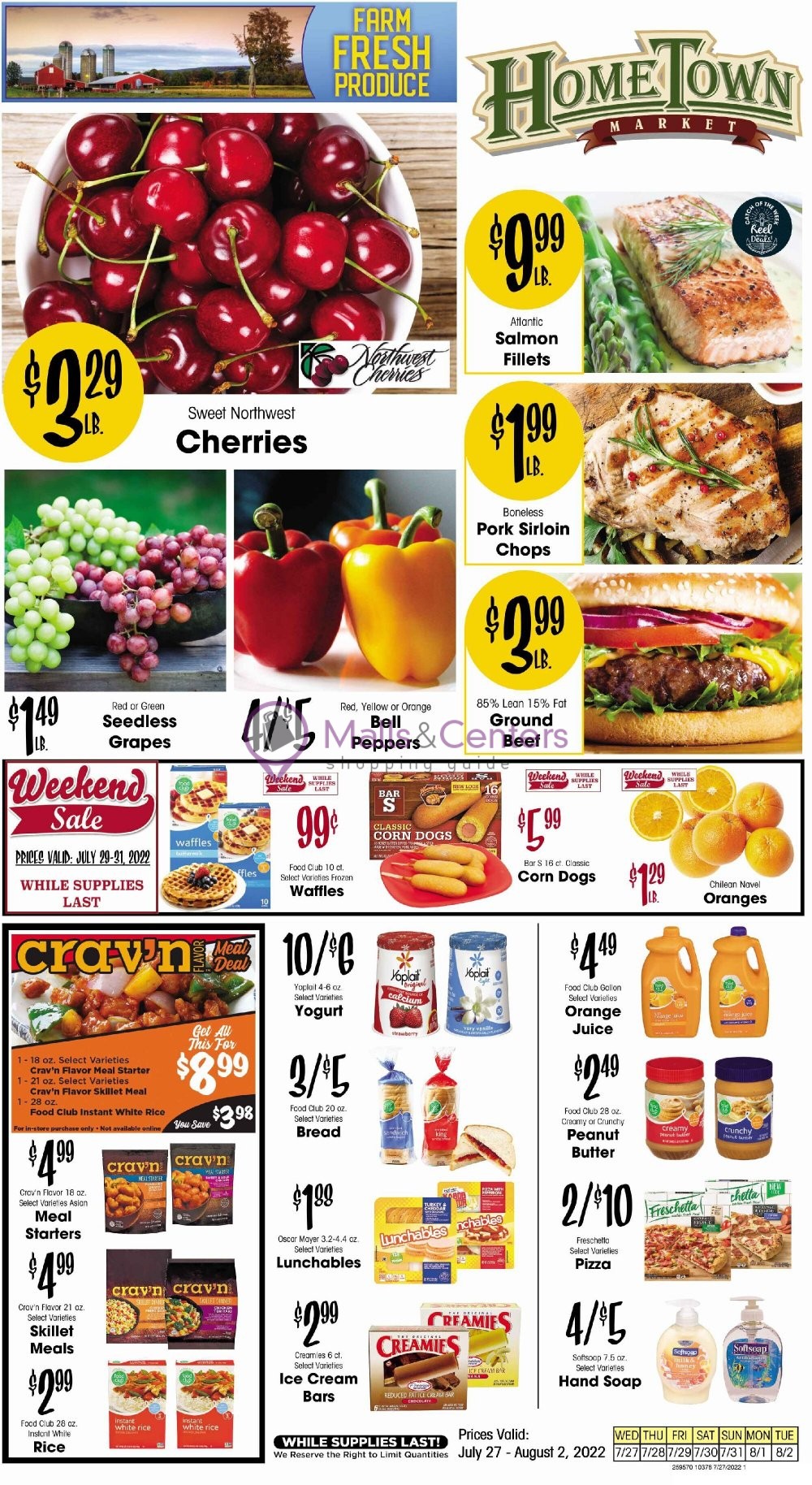 Hometown Market Weekly Ad - sales & flyers specials - MallsCenters