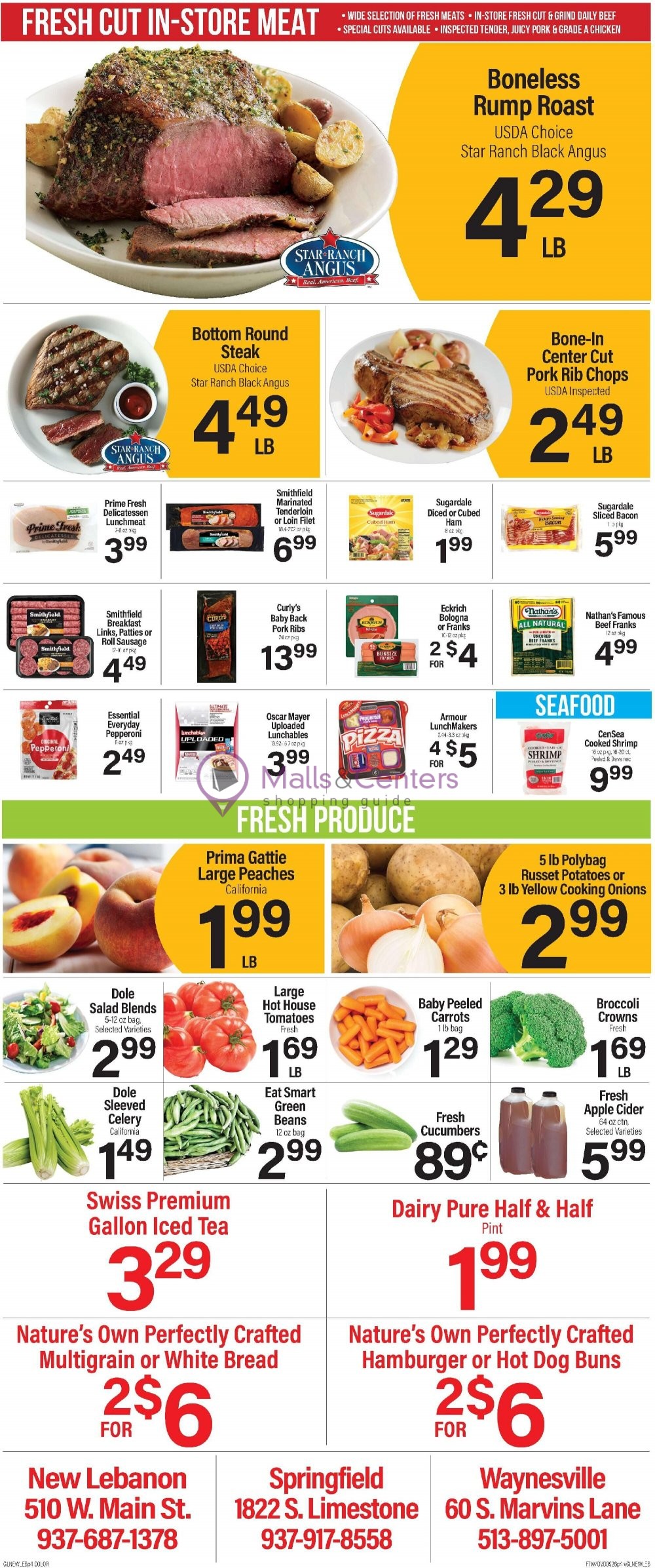 Hometown Marketplace Weekly Ad - sales & flyers specials - MallsCenters