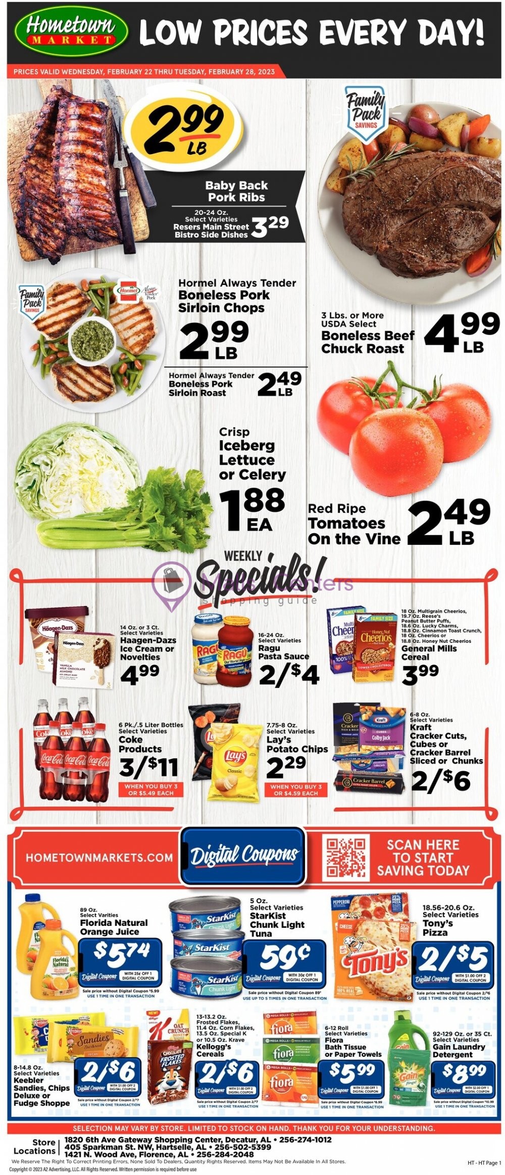 Hometown Markets Weekly Ad - sales & flyers specials - MallsCenters
