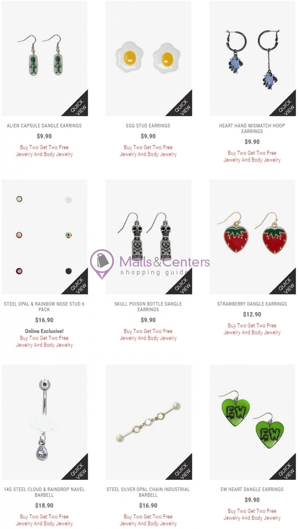 Hot Topic Weekly Ad - sales & flyers specials - MallsCenters