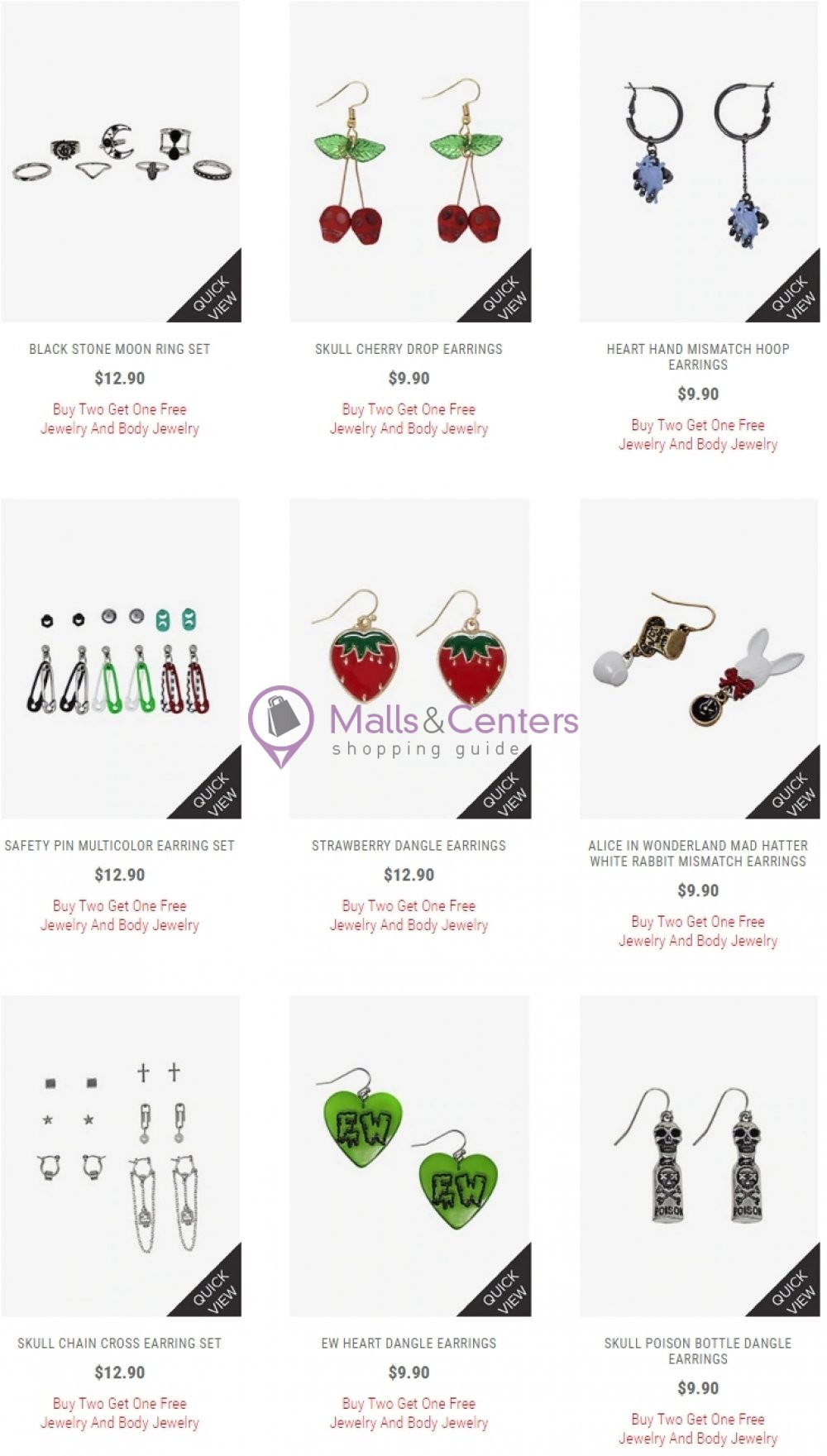 Hot Topic Weekly Ad - sales & flyers specials - MallsCenters