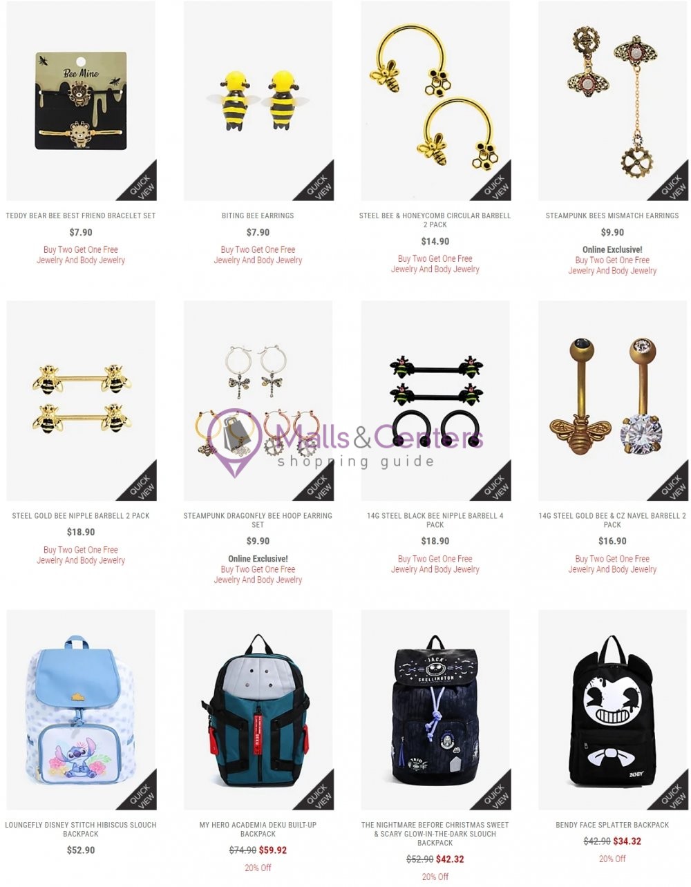 Hot Topic Weekly Ad - sales & flyers specials - MallsCenters