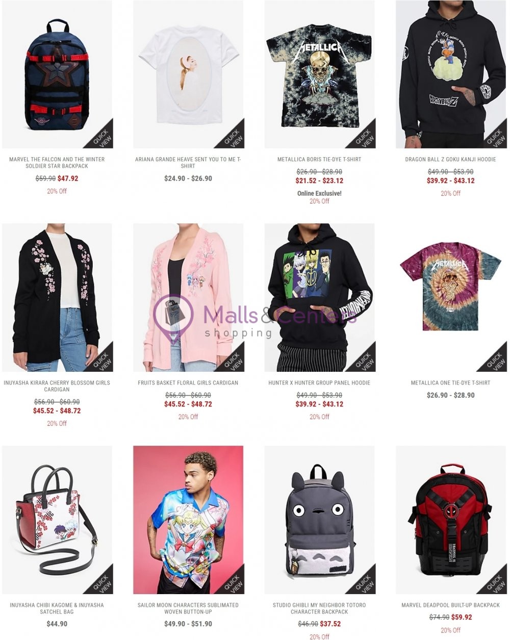 Hot Topic Weekly Ad - sales & flyers specials - MallsCenters