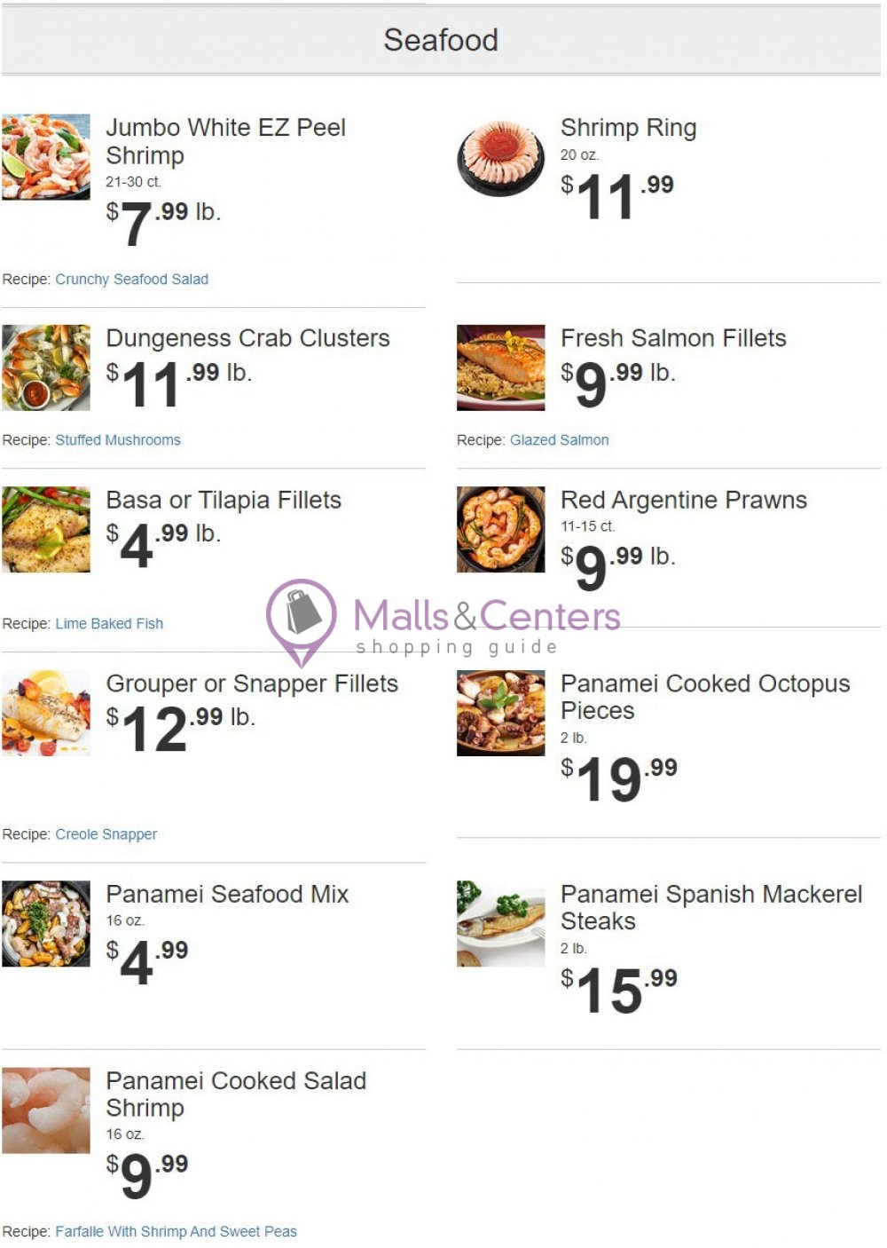 IGA Rowe's Supermarket Weekly Ad - sales & flyers specials - MallsCenters