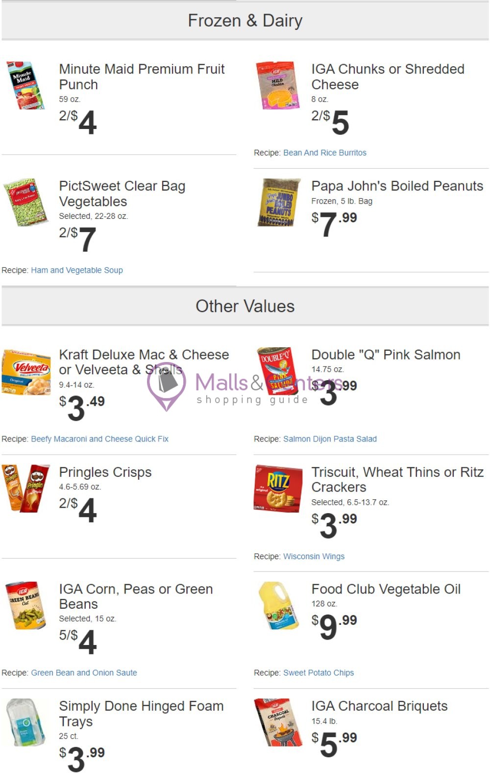 IGA Rowe's Supermarket Weekly ad valid from 06/19/2024 to 06/25/2024 ...