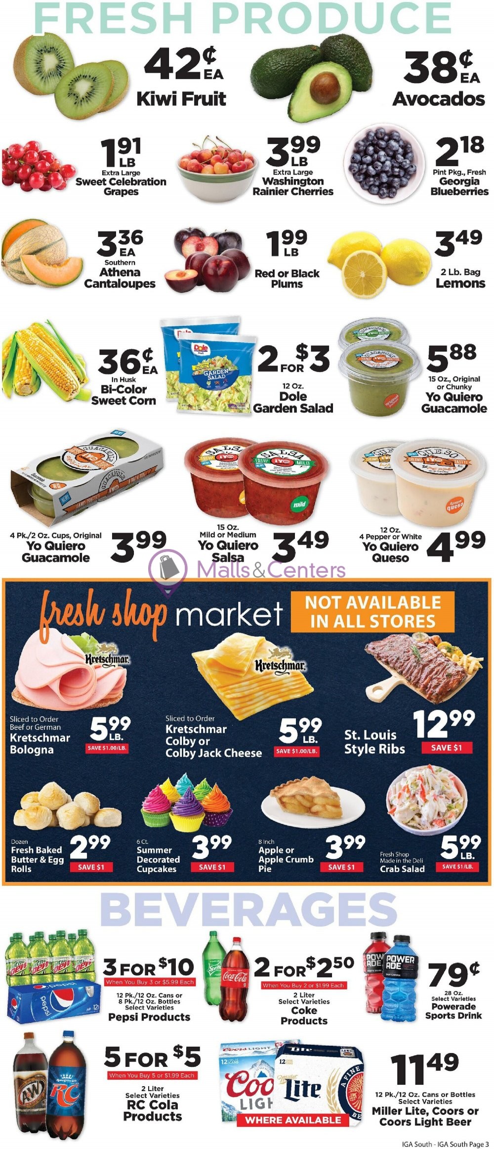 IGA Weekly Ad - sales & flyers specials - MallsCenters
