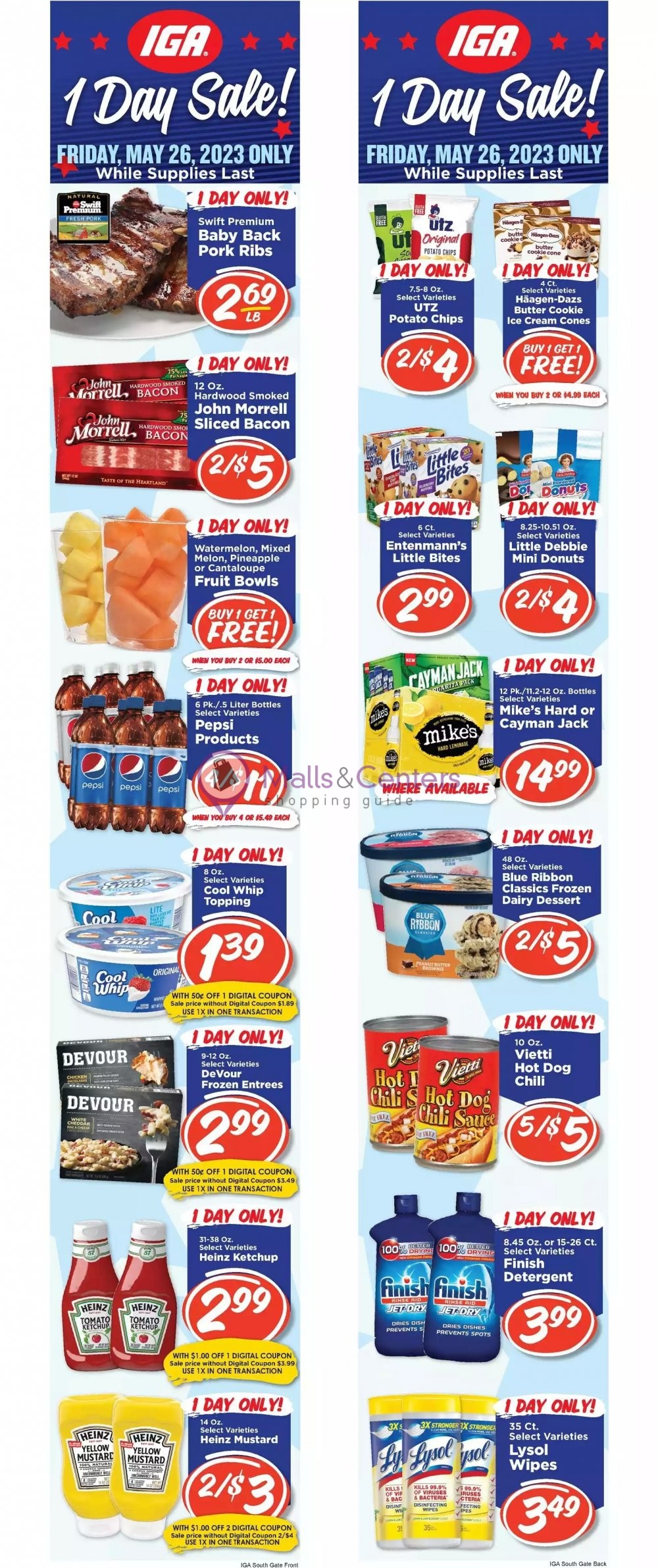 IGA Weekly Ad - sales & flyers specials - MallsCenters