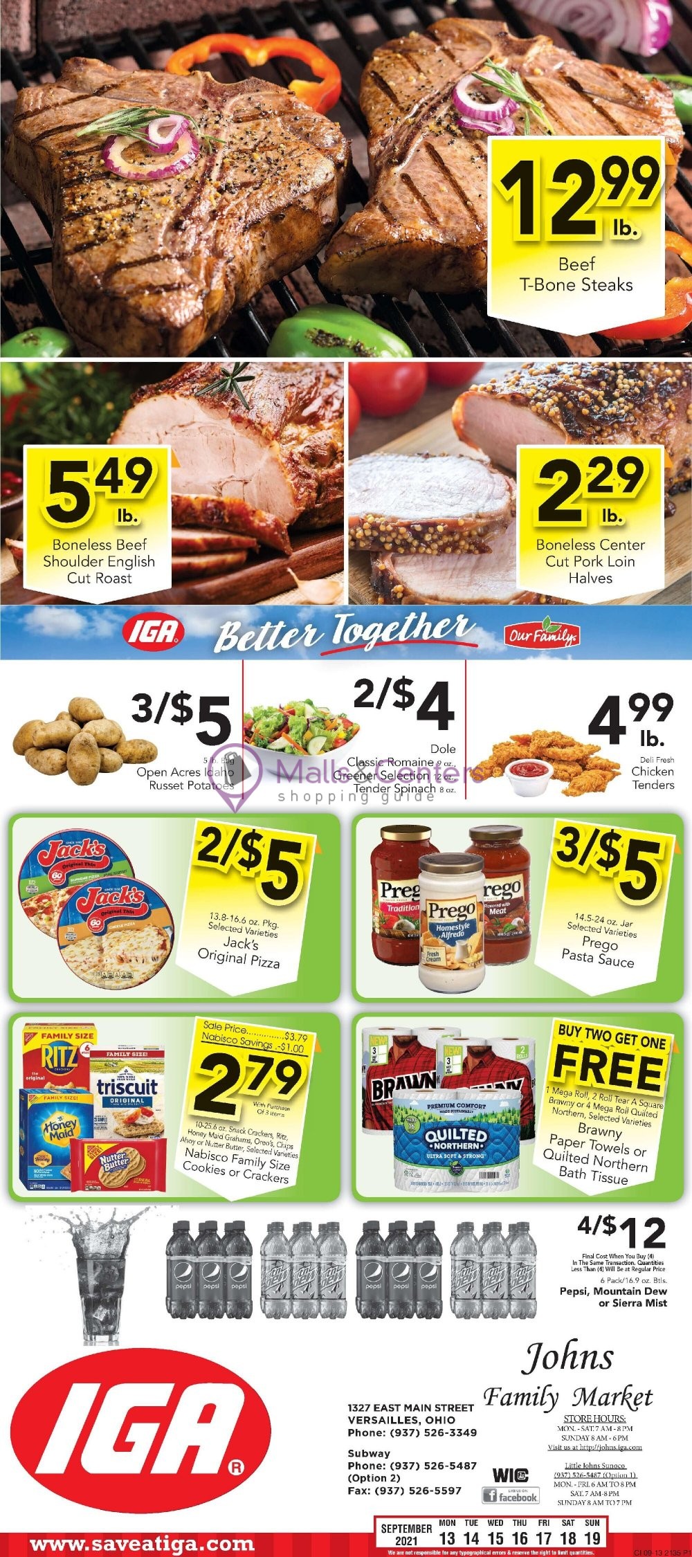 IGA Weekly Ad - sales & flyers specials - MallsCenters