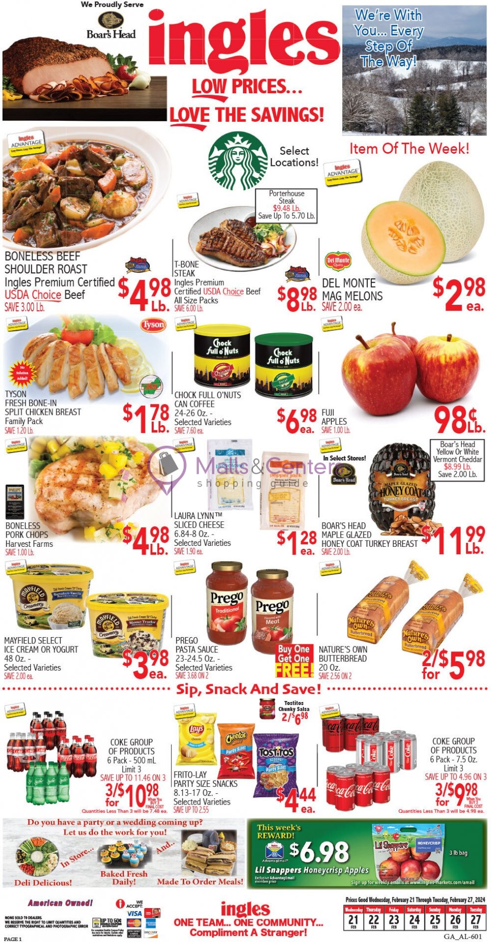 Ingles Markets Weekly Ad, from Wed, 2/21/2024 - sales & flyers specials ...