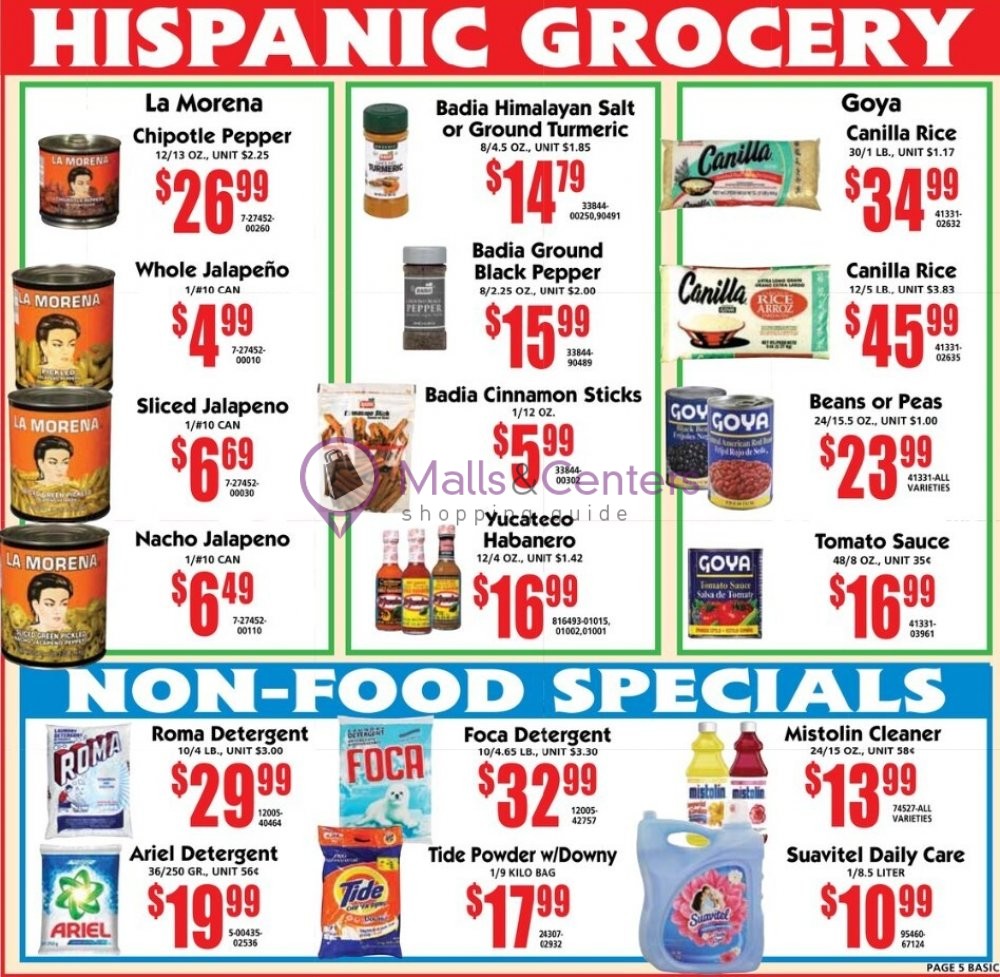 Jetro Weekly Ad - sales & flyers specials - MallsCenters