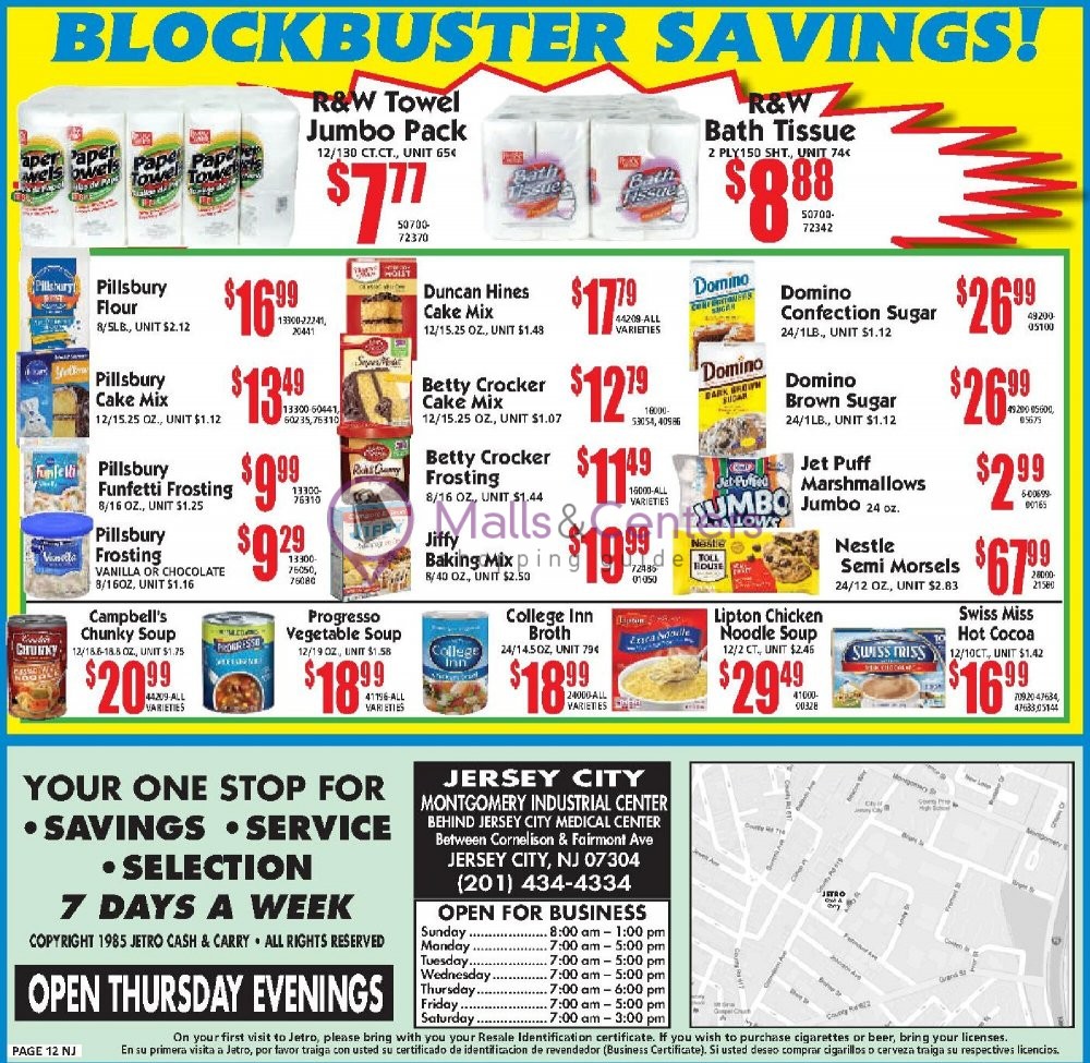 Jetro Weekly Ad - sales & flyers specials - MallsCenters