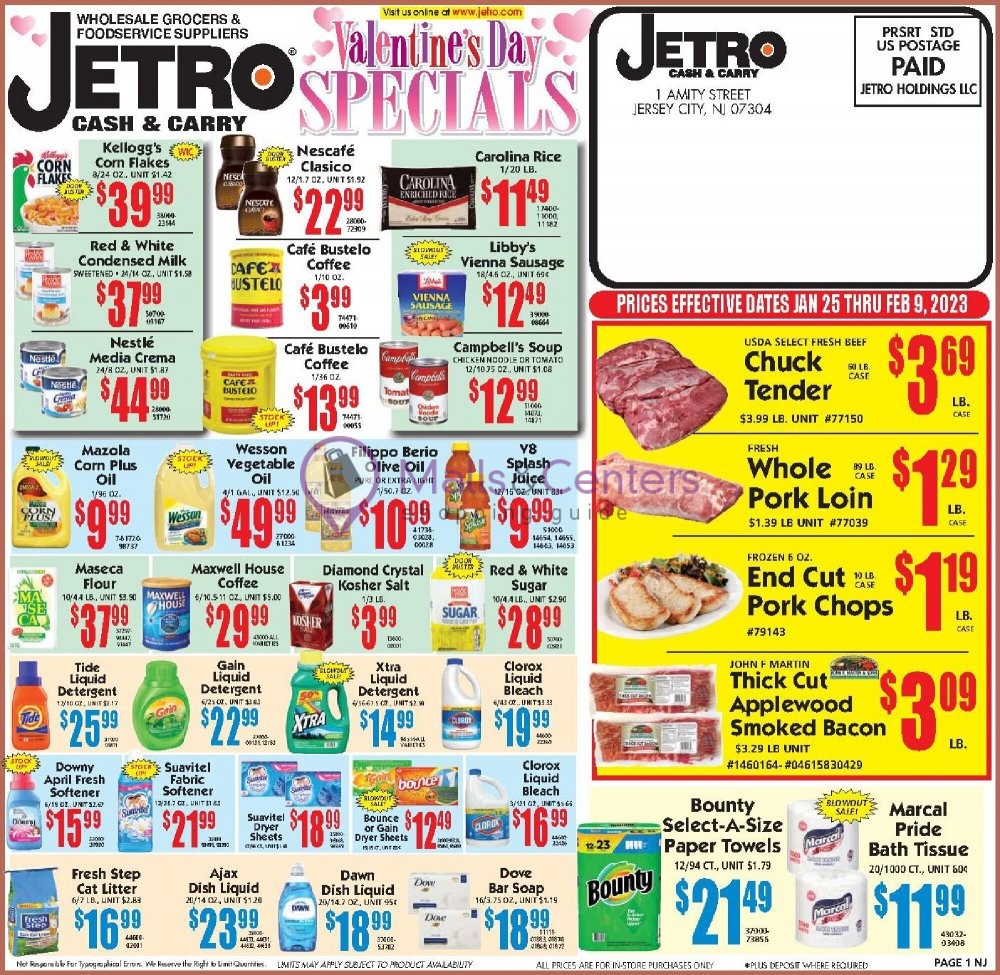 Jetro Weekly Ad - sales & flyers specials - MallsCenters