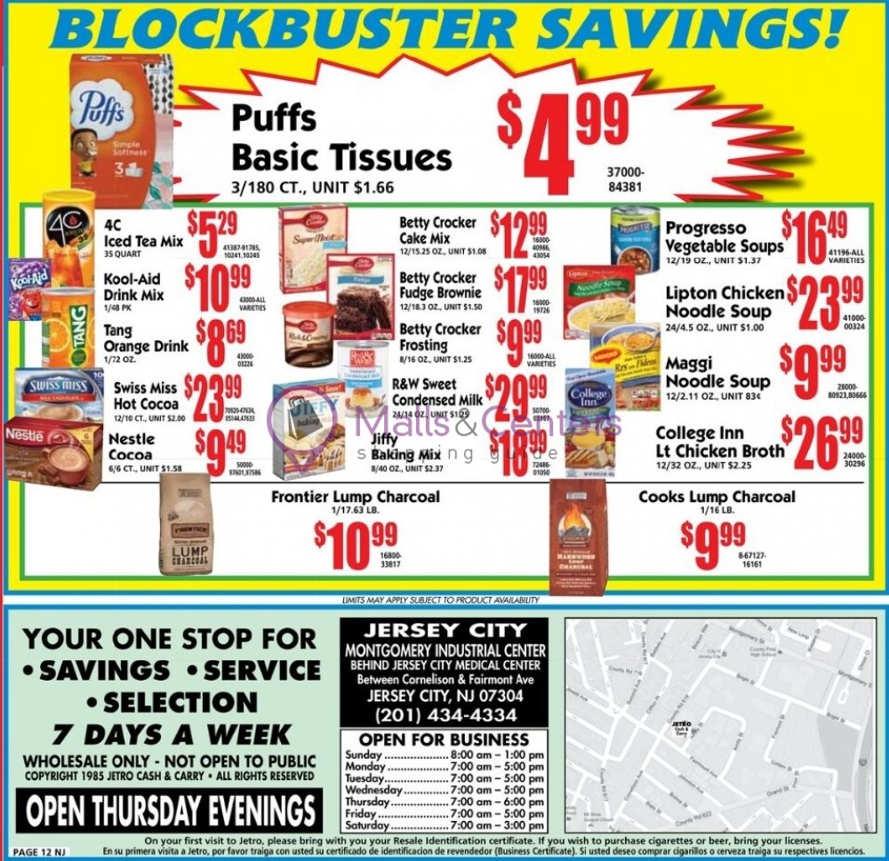 Jetro Weekly Ad - sales & flyers specials - MallsCenters