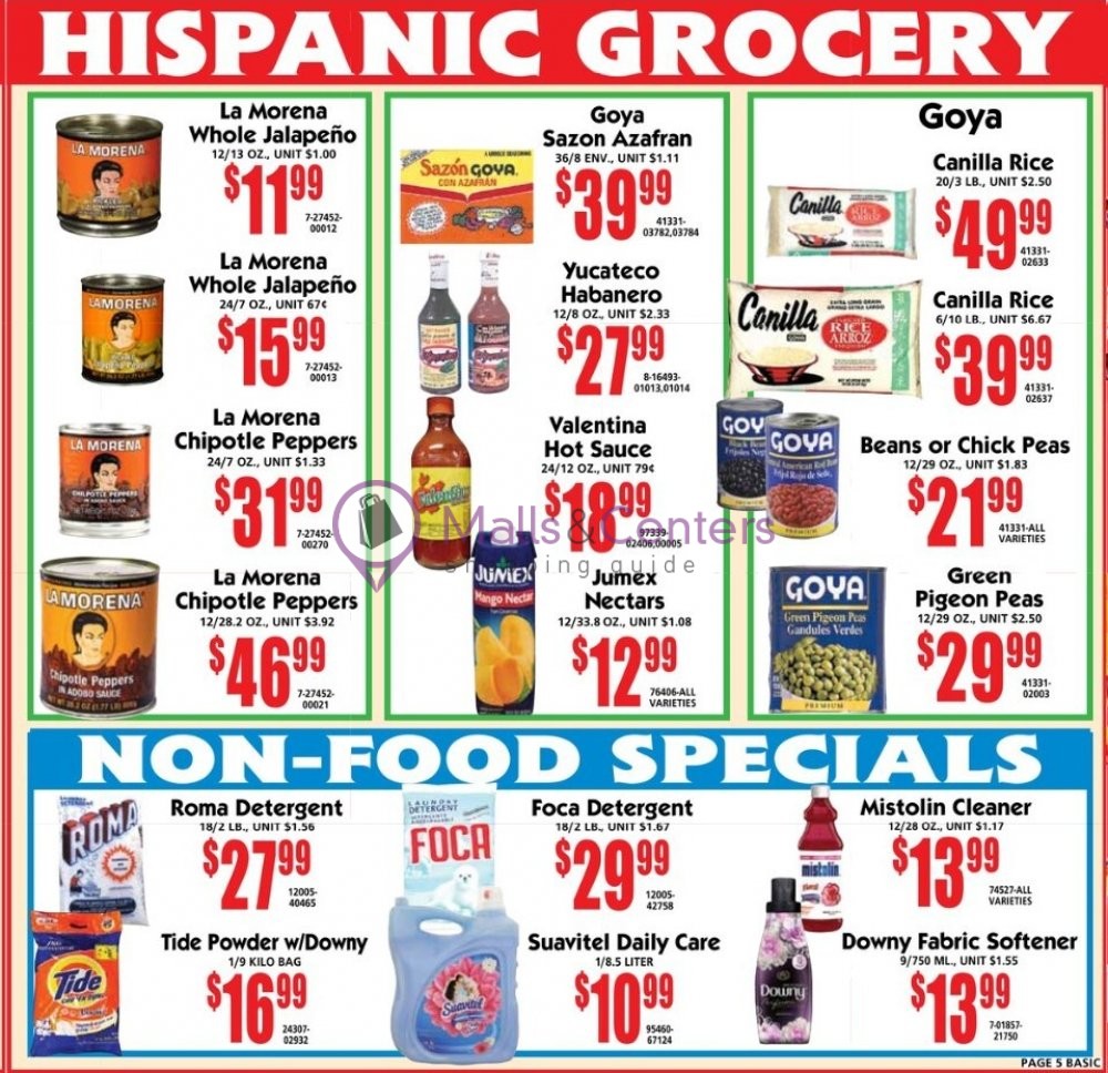 Jetro Weekly Ad - sales & flyers specials - MallsCenters