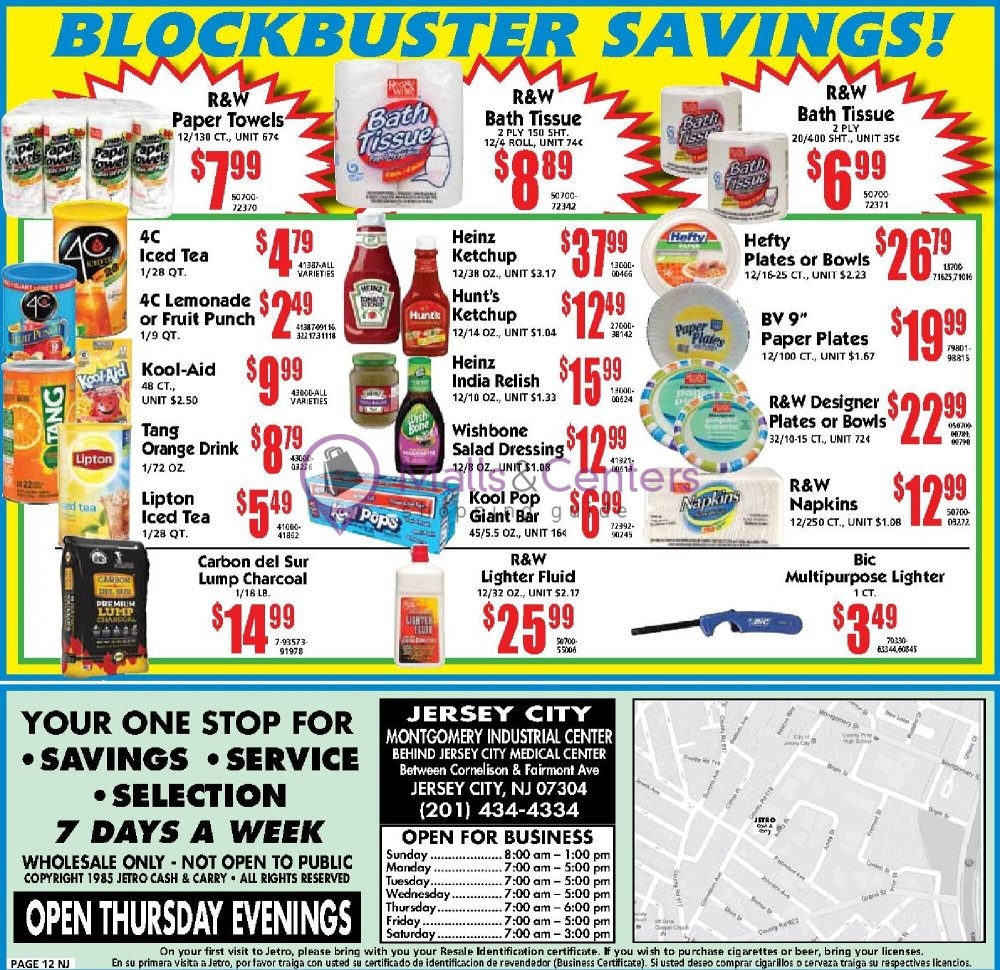 Jetro Weekly Ad - sales & flyers specials - MallsCenters