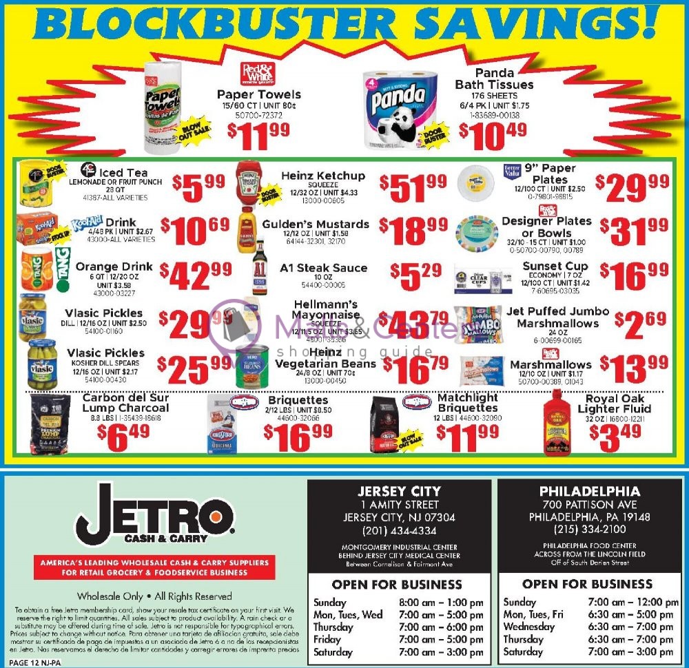 Jetro Weekly ad valid from 05/17/2023 to 06/01/2023 - MallsCenters