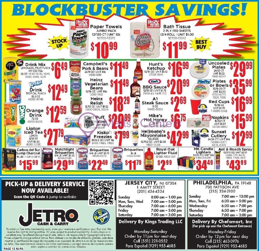 Jetro Weekly ad valid from 05/29/2024 to 06/13/2024 - MallsCenters