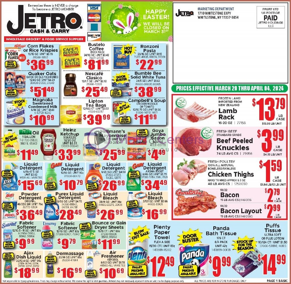 Jetro Weekly Ad, from Wed, 3/20/2024 - sales & flyers specials ...