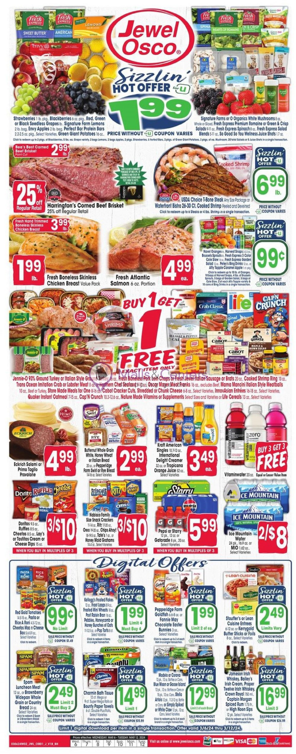Jewel-Osco Weekly Ad, from Wed, 3/6/2024 - sales & flyers specials ...