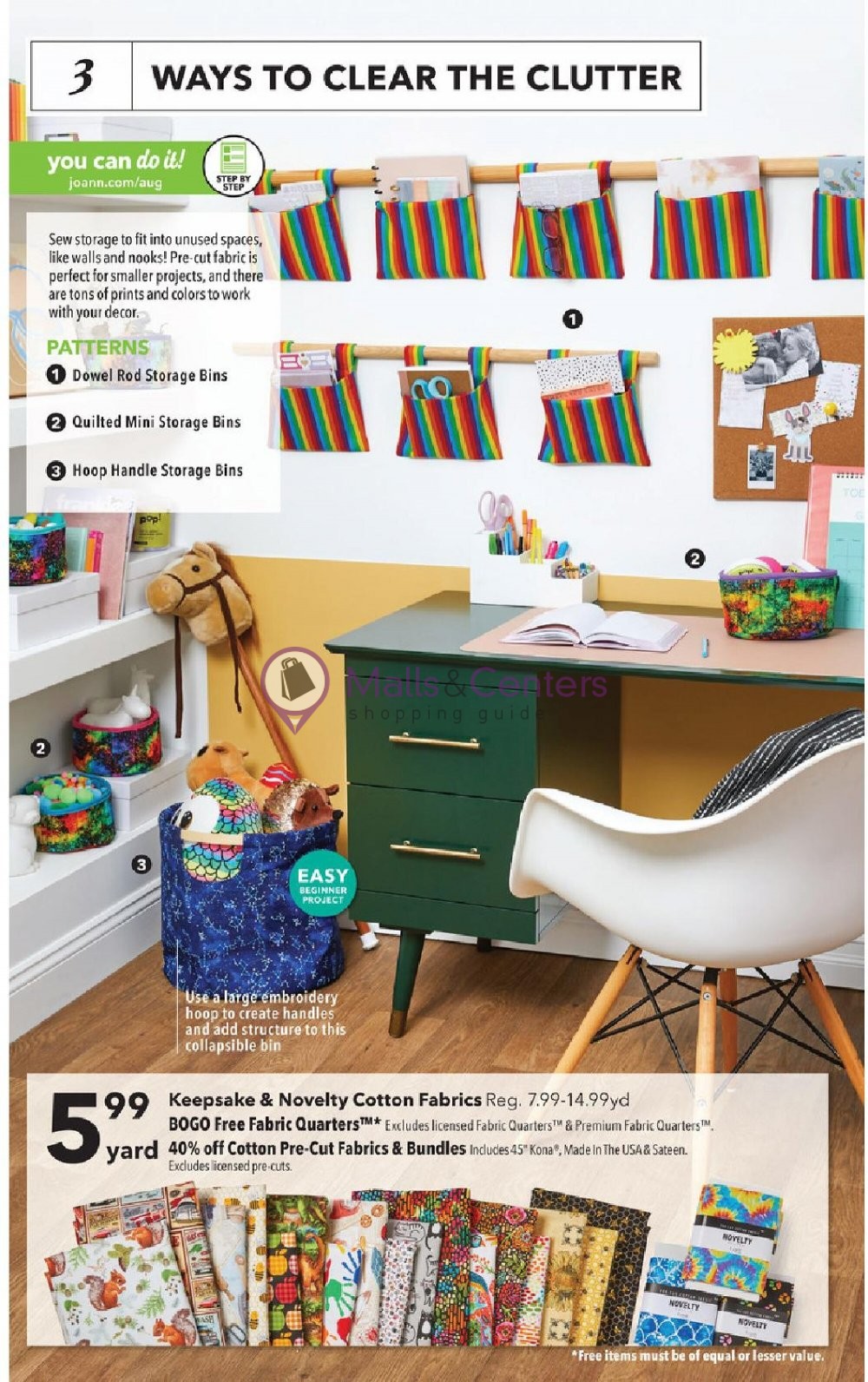 Jo Ann Fabrics and Crafts Weekly Ad - sales & flyers specials ...