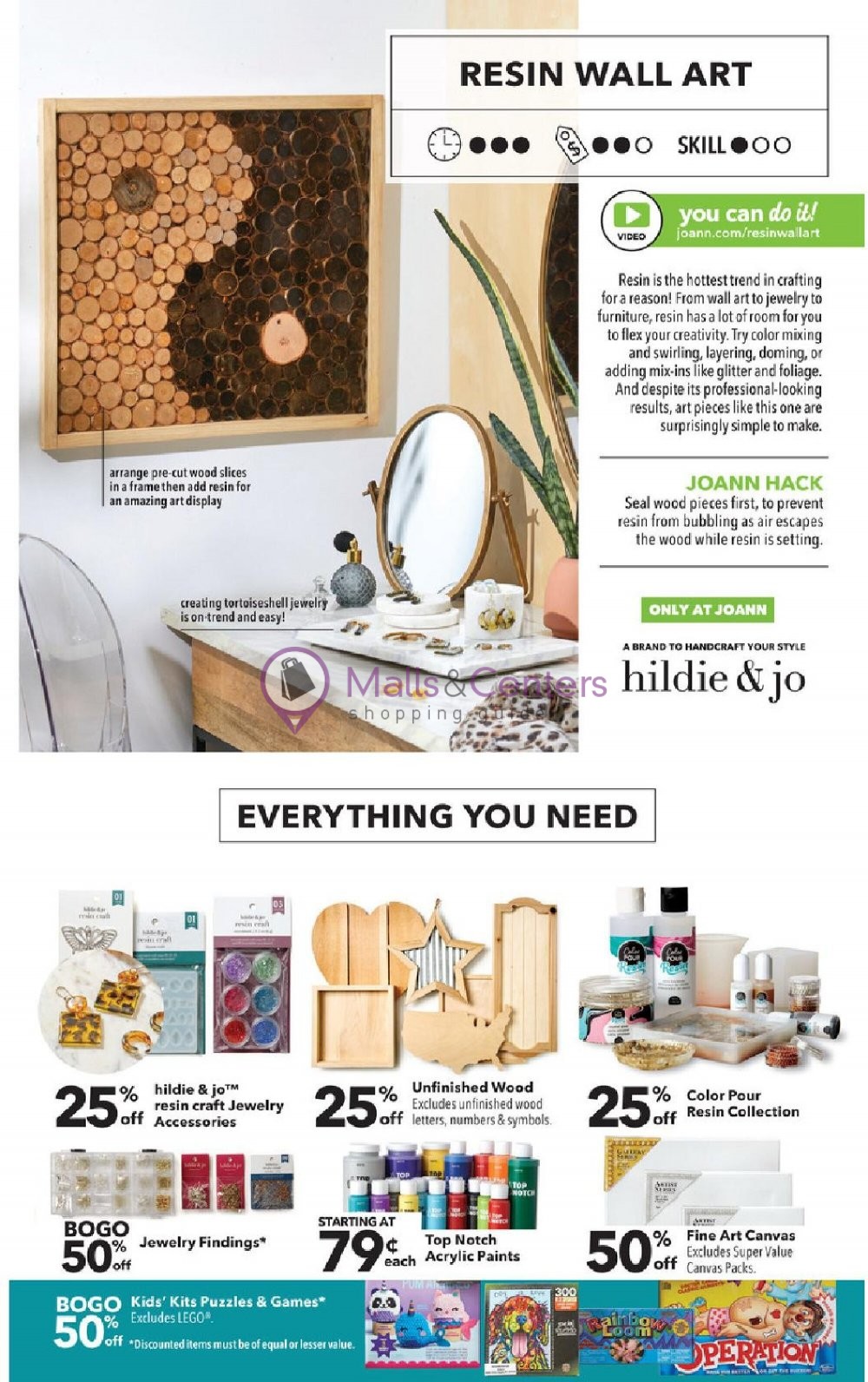 Jo Ann Fabrics and Crafts Weekly Ad - sales & flyers specials ...