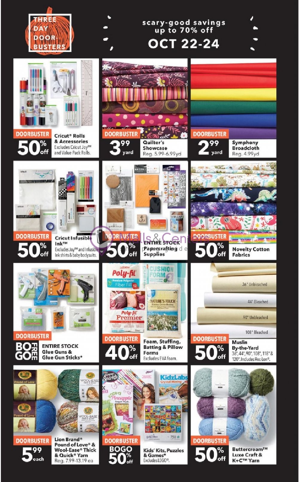 Jo Ann Fabrics and Crafts Weekly Ad - sales & flyers specials ...