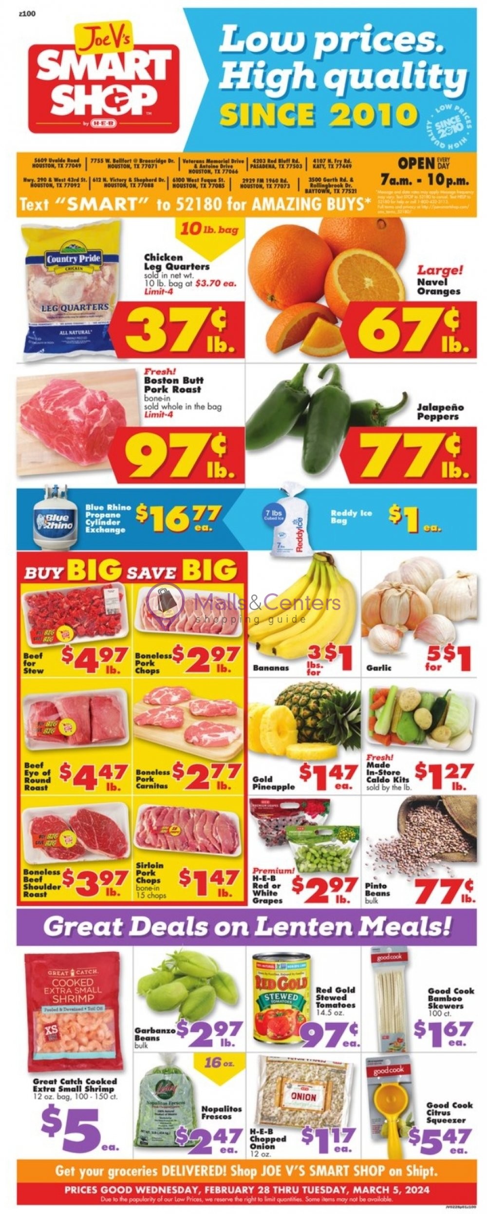 Joe V's Smart Shop Weekly Ad, from Wed, 2/28/2024 - sales & flyers ...