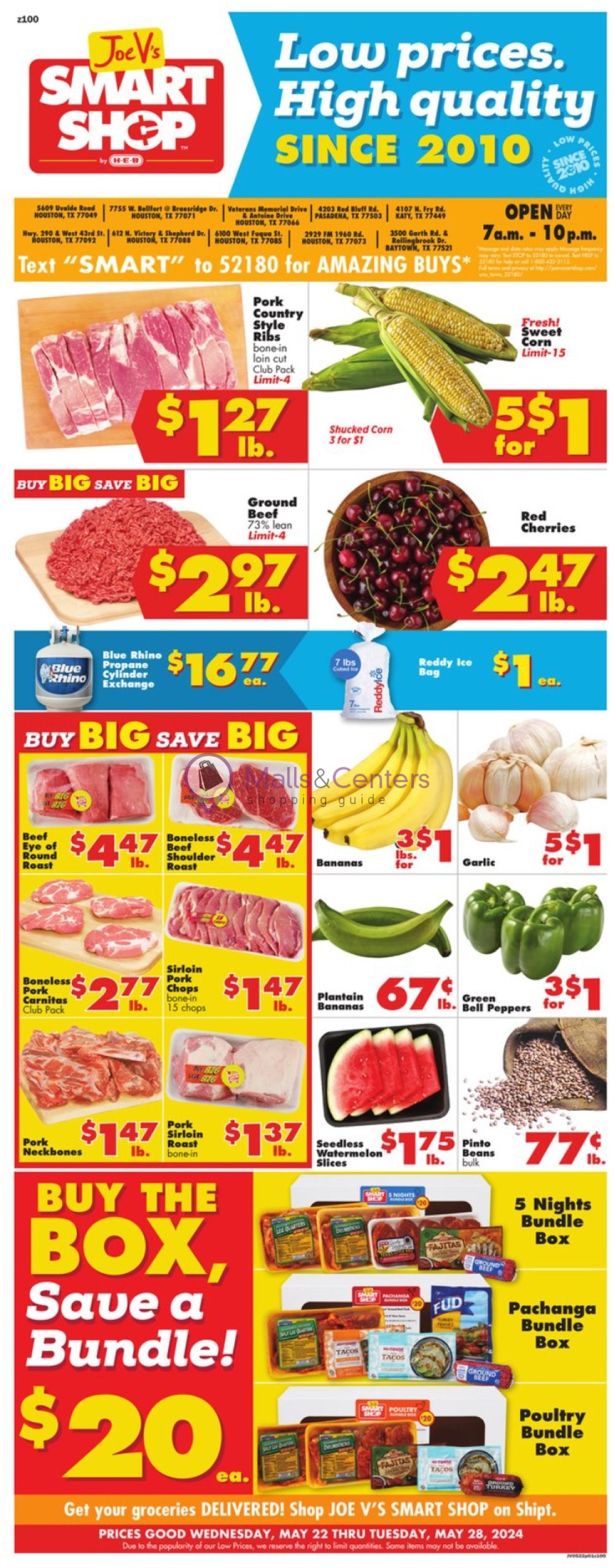 Joe V's Smart Shop Weekly Ad, from Wed, 5/22/2024 - sales & flyers ...