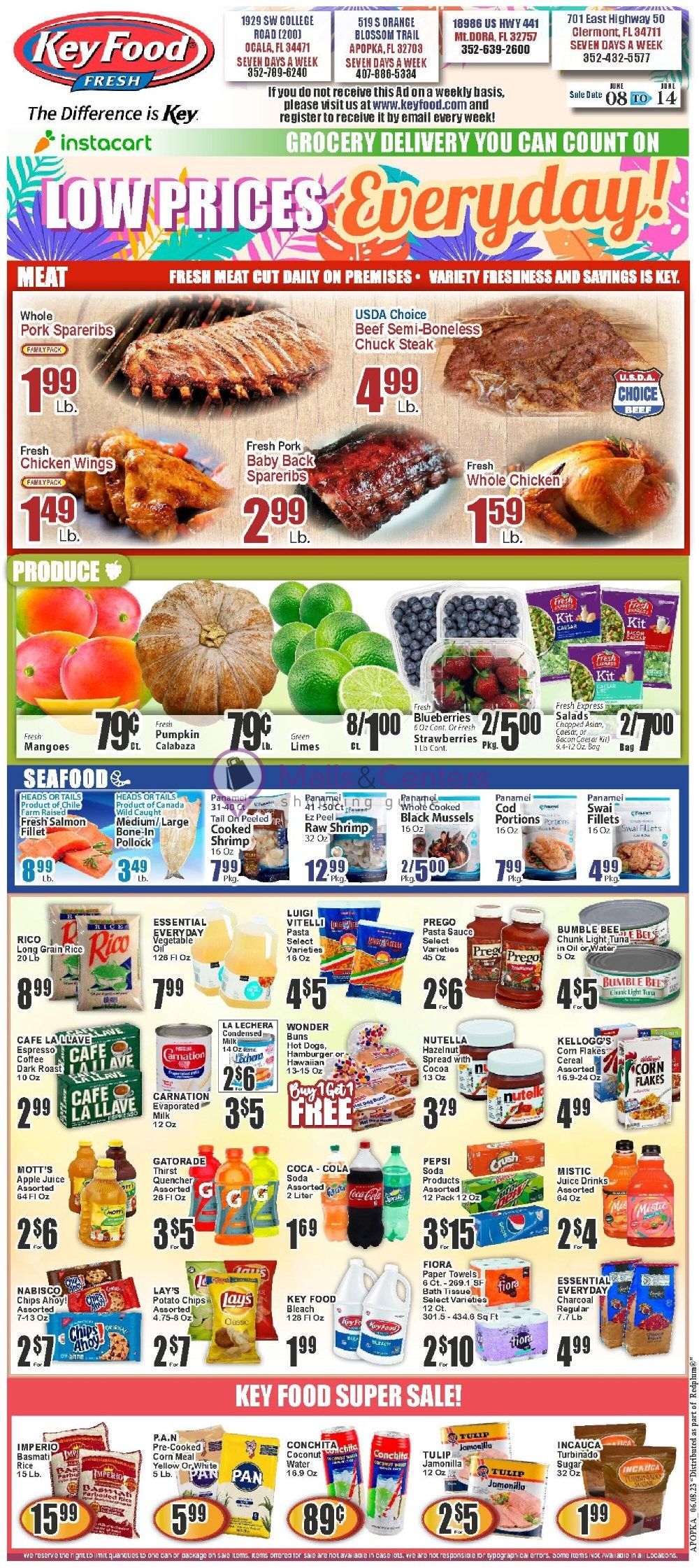 Key Food Weekly ad valid from 06/08/2023 to 06/14/2023 - MallsCenters