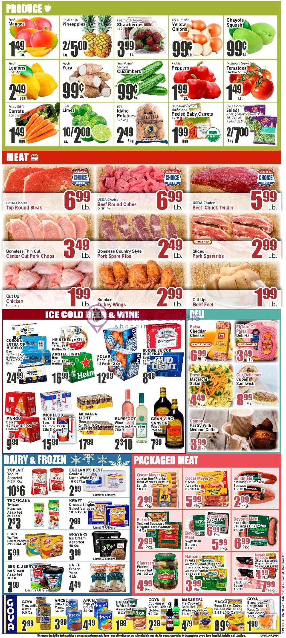 Key Food Weekly ad valid from 06/21/2024 to 06/27/2024 - MallsCenters