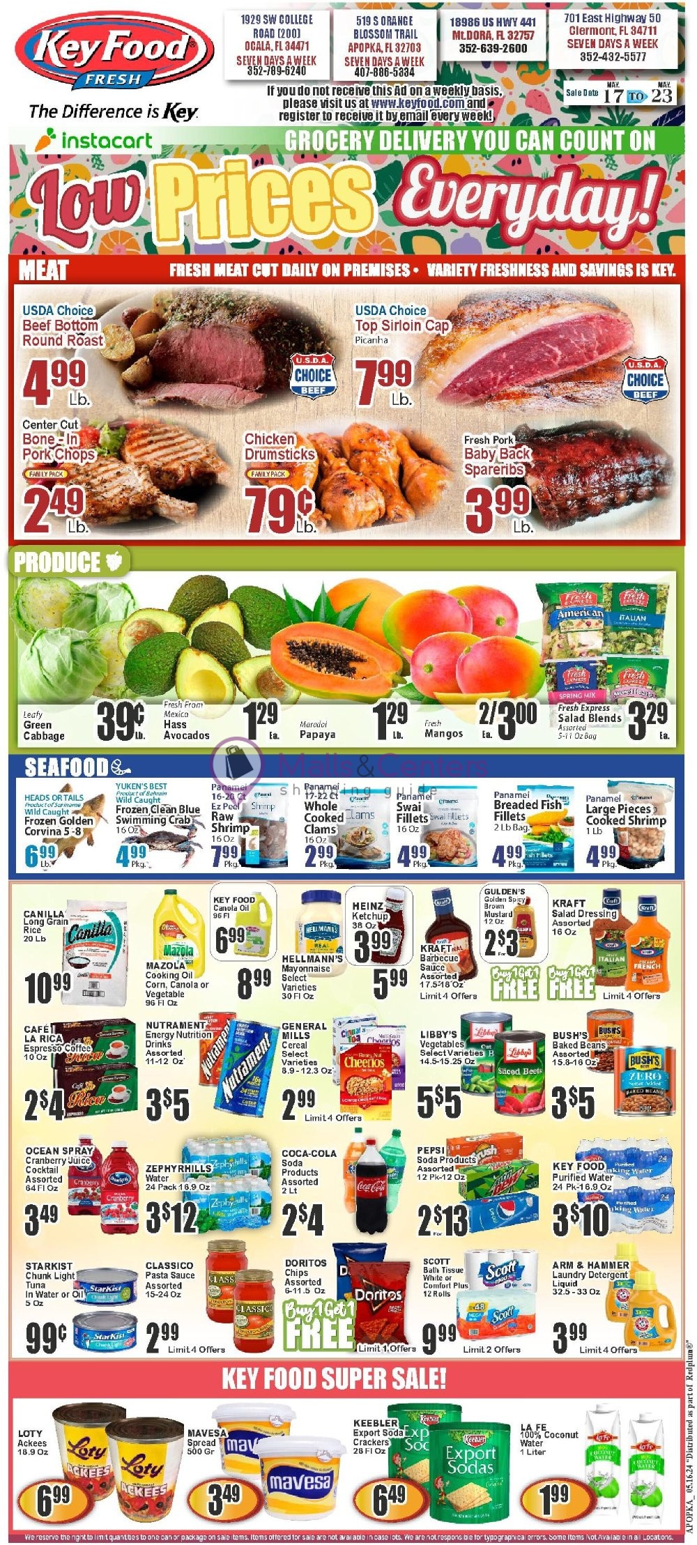 Key Food Weekly Ad, from Fri, 5/17/2024 - sales & flyers specials ...